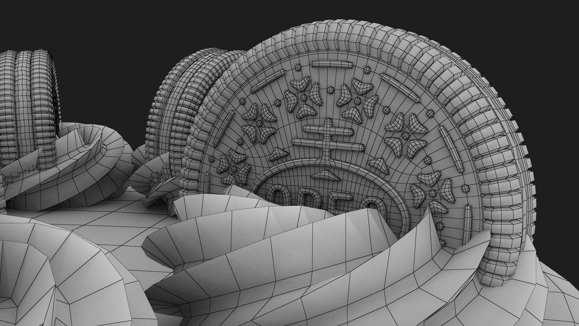 3D Oreo Cookie Cake - TurboSquid 2023199