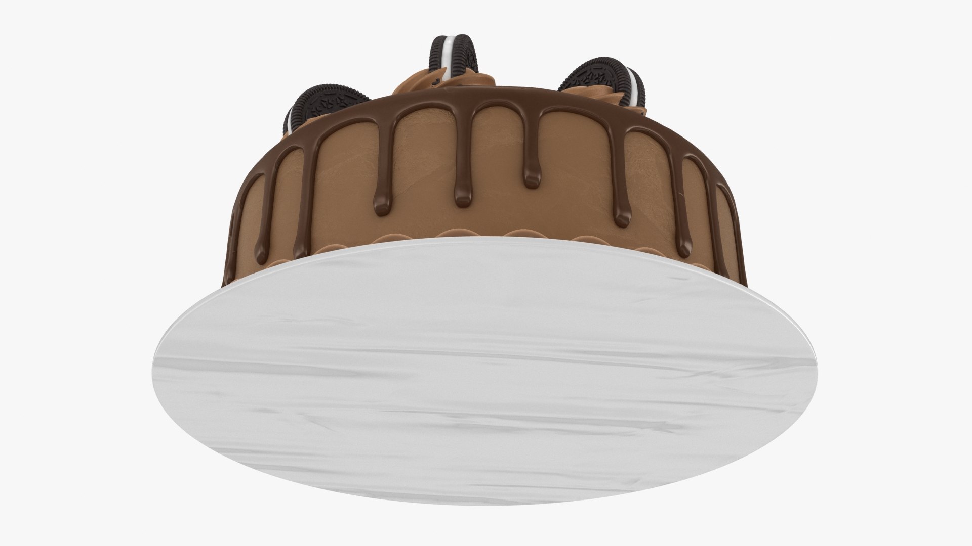 3D Oreo Cookie Cake - TurboSquid 2023199