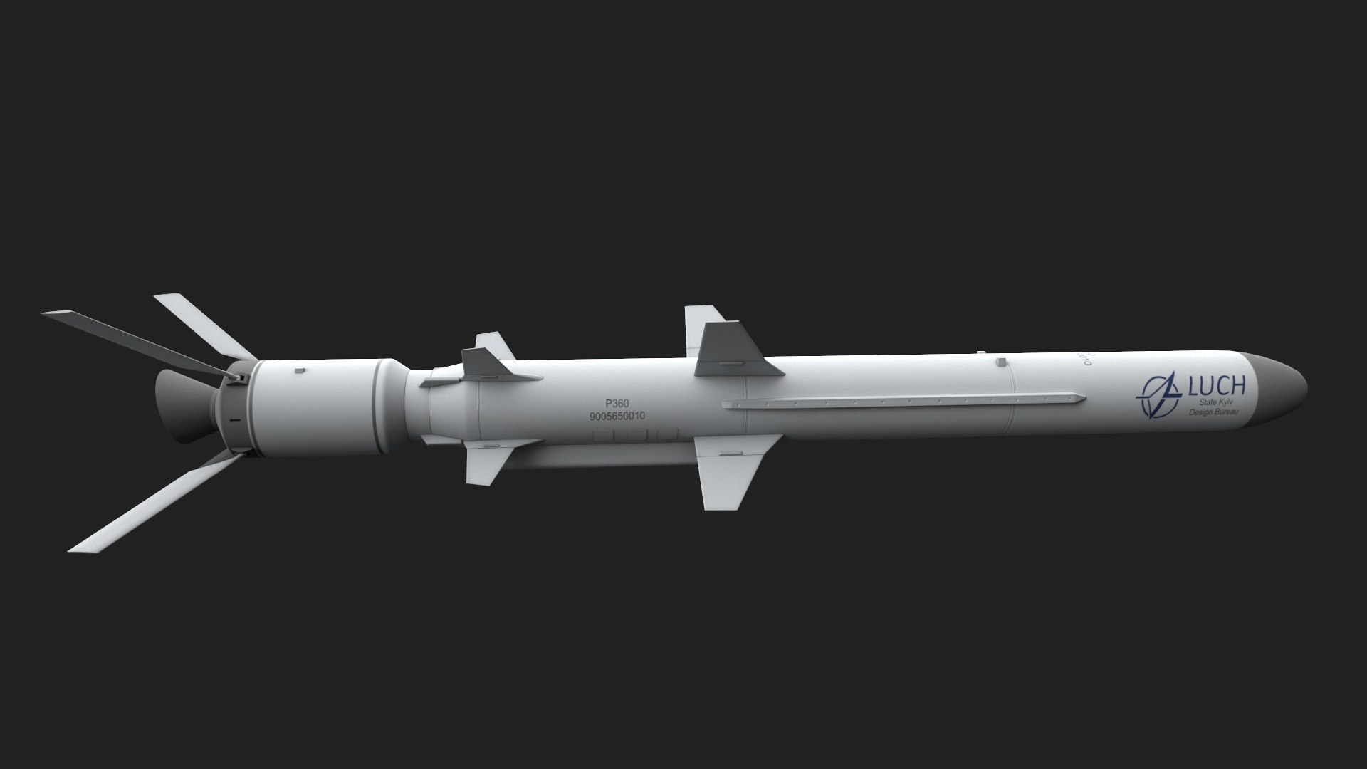 3D R-360 Neptune Cruise Missile - TurboSquid 1888118