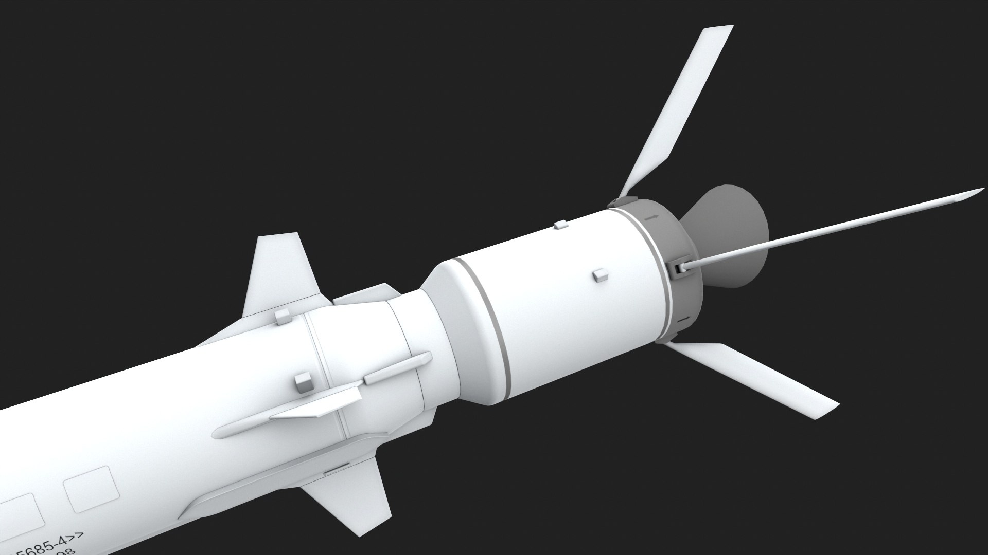 3D R-360 Neptune Cruise Missile - TurboSquid 1888118