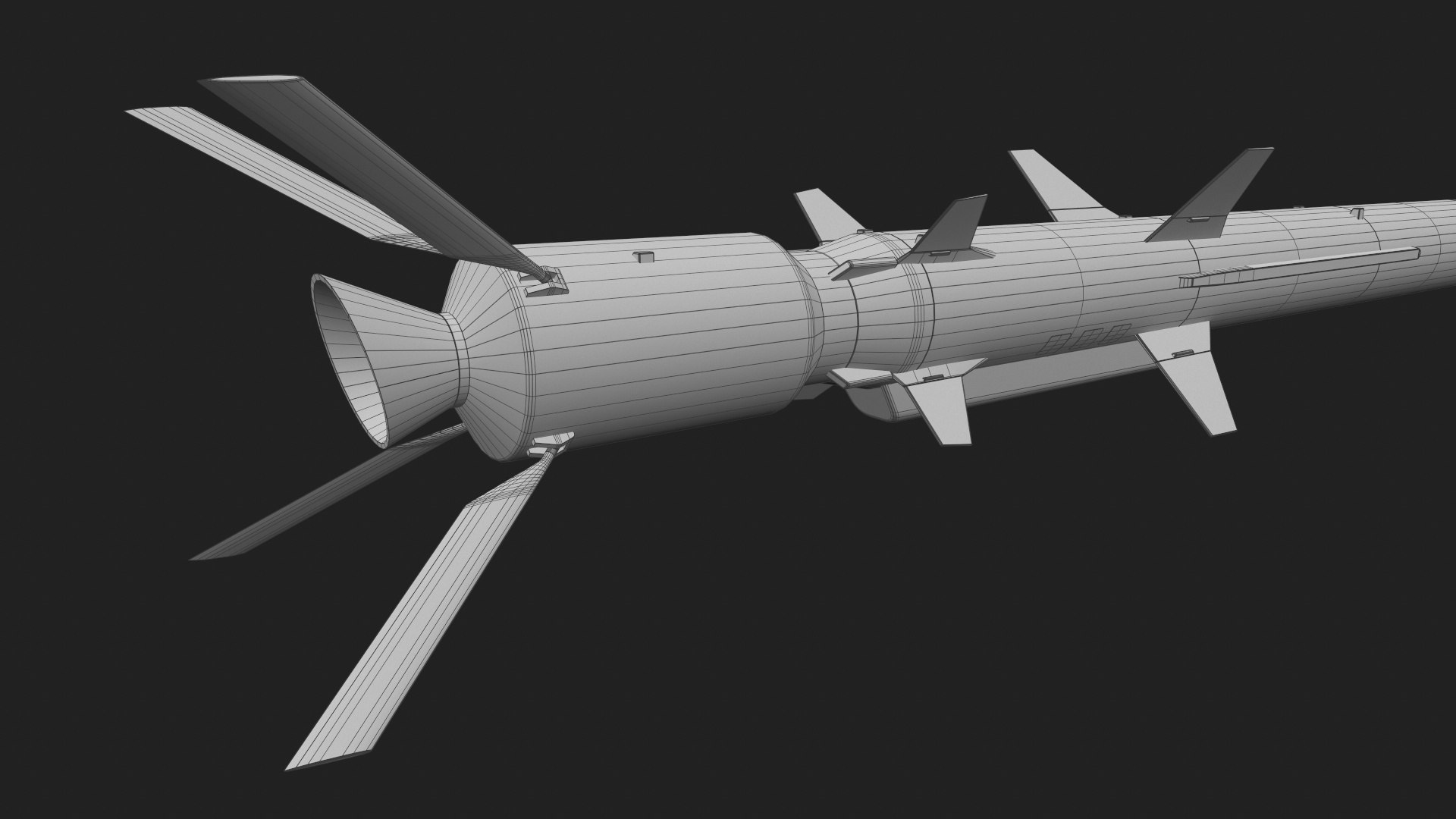 3D R-360 Neptune Cruise Missile - TurboSquid 1888118