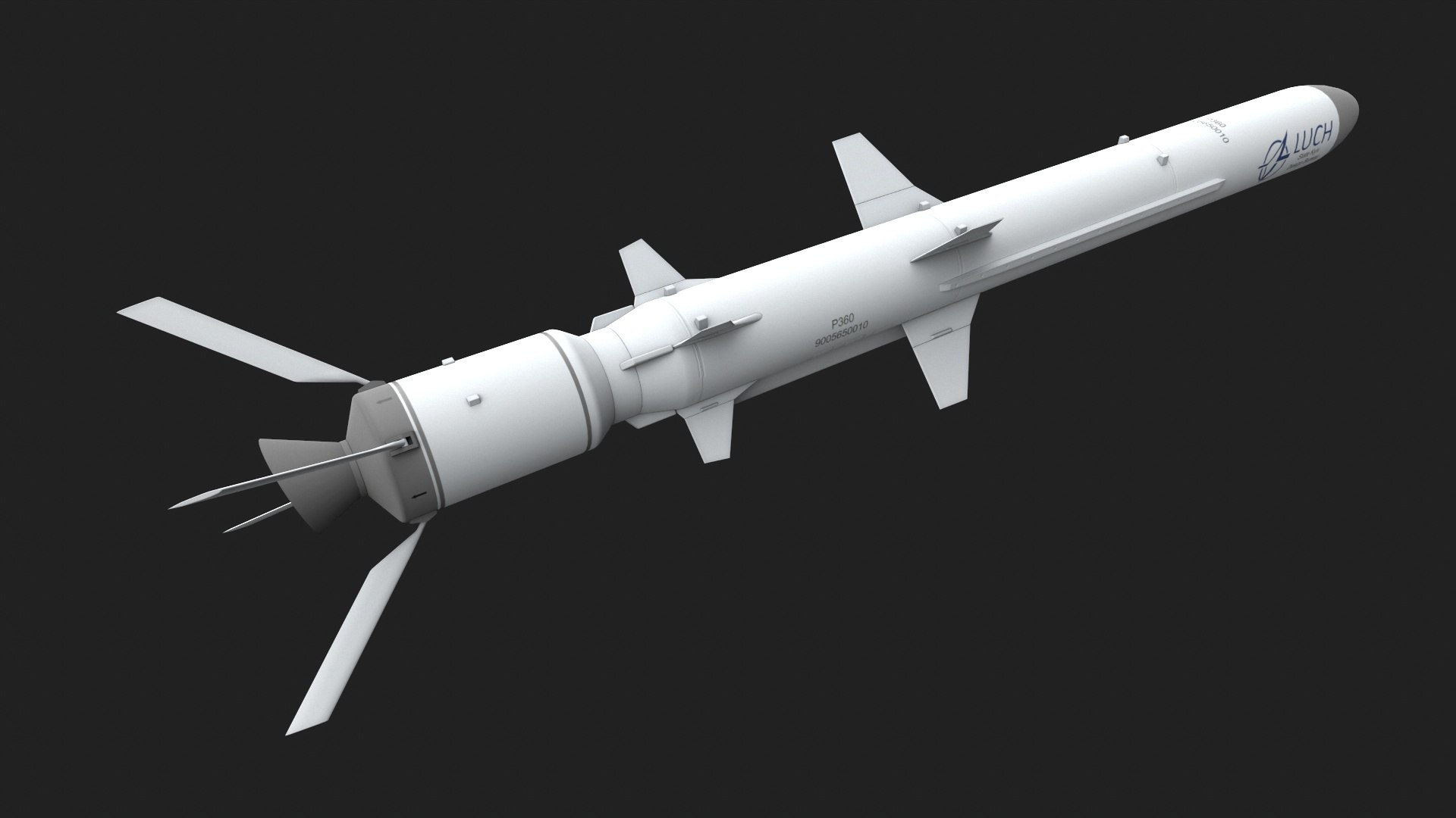 3D R-360 Neptune Cruise Missile - TurboSquid 1888118