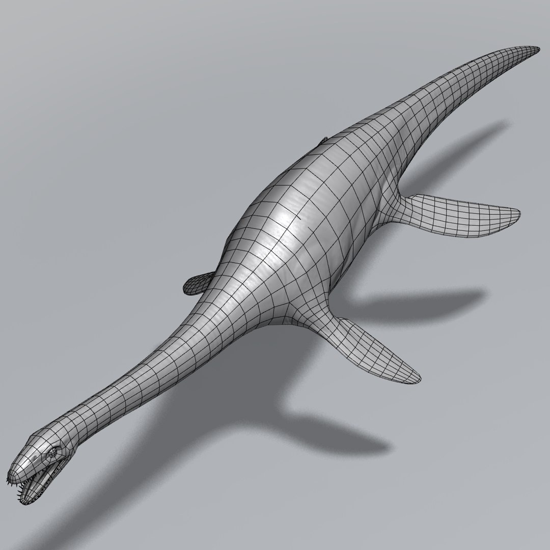 3d Max Plesiosaur Realtime Jurassic