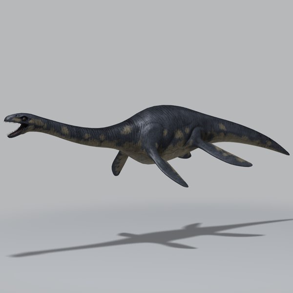 3d max plesiosaur realtime jurassic