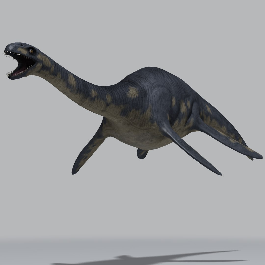 3d Max Plesiosaur Realtime Jurassic