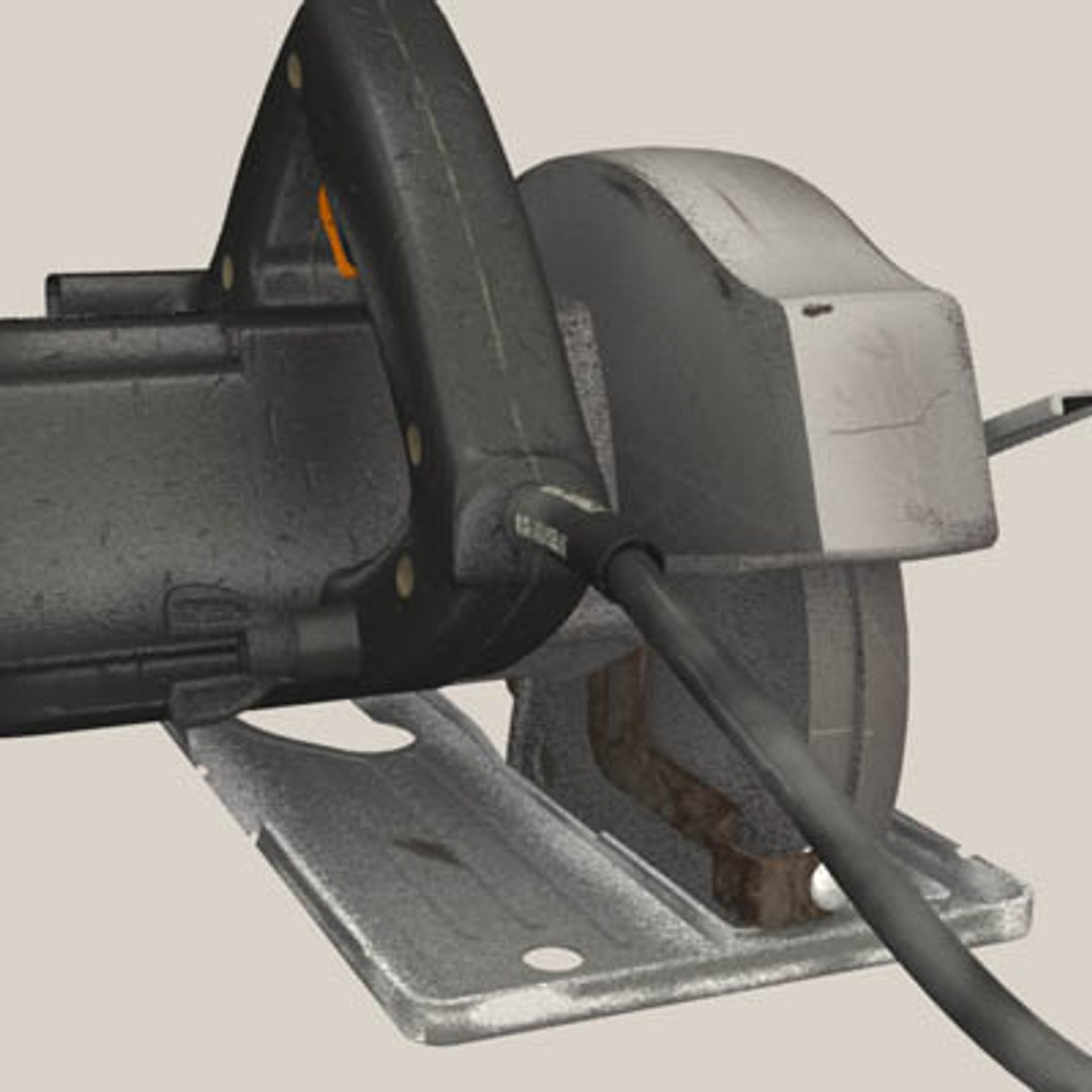 3d Model Circular Saw