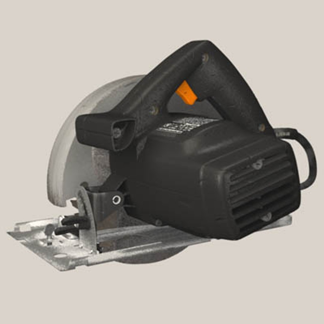 3d Model Circular Saw