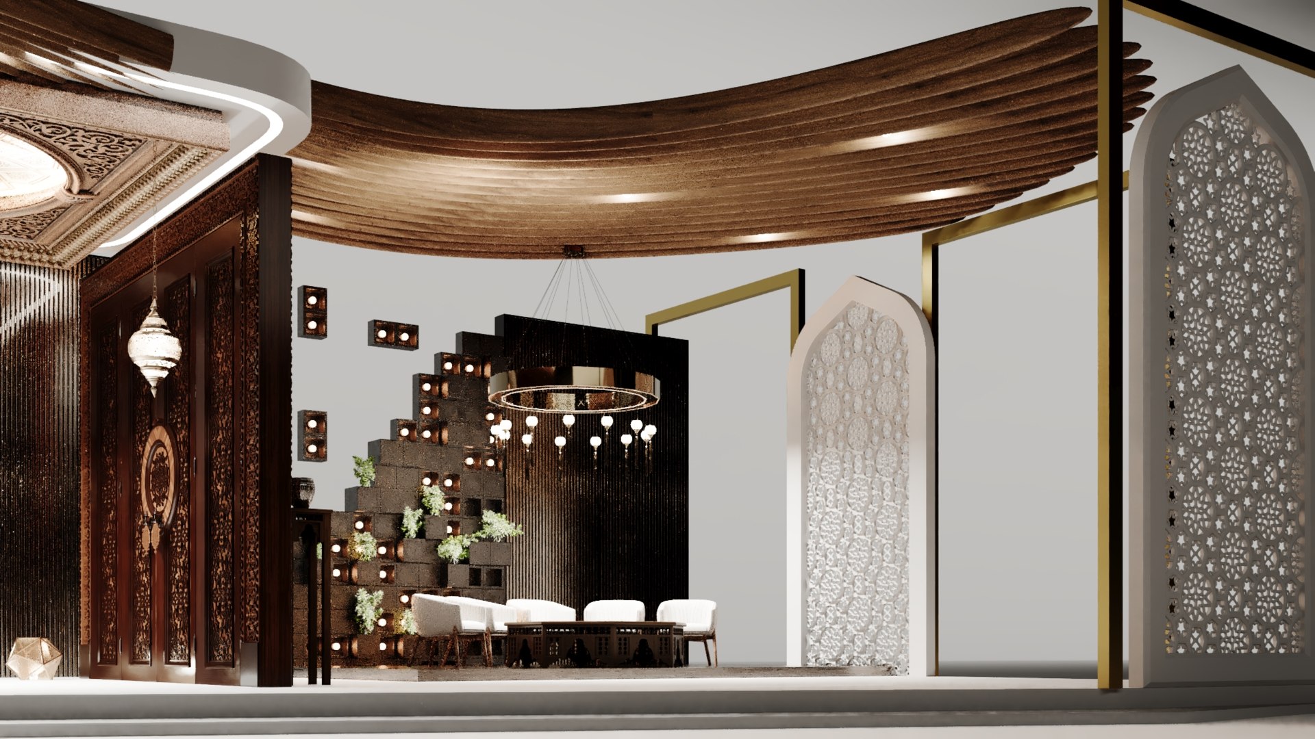 Islamic Hajj And Umrah Booth 3D Model - TurboSquid 2254032