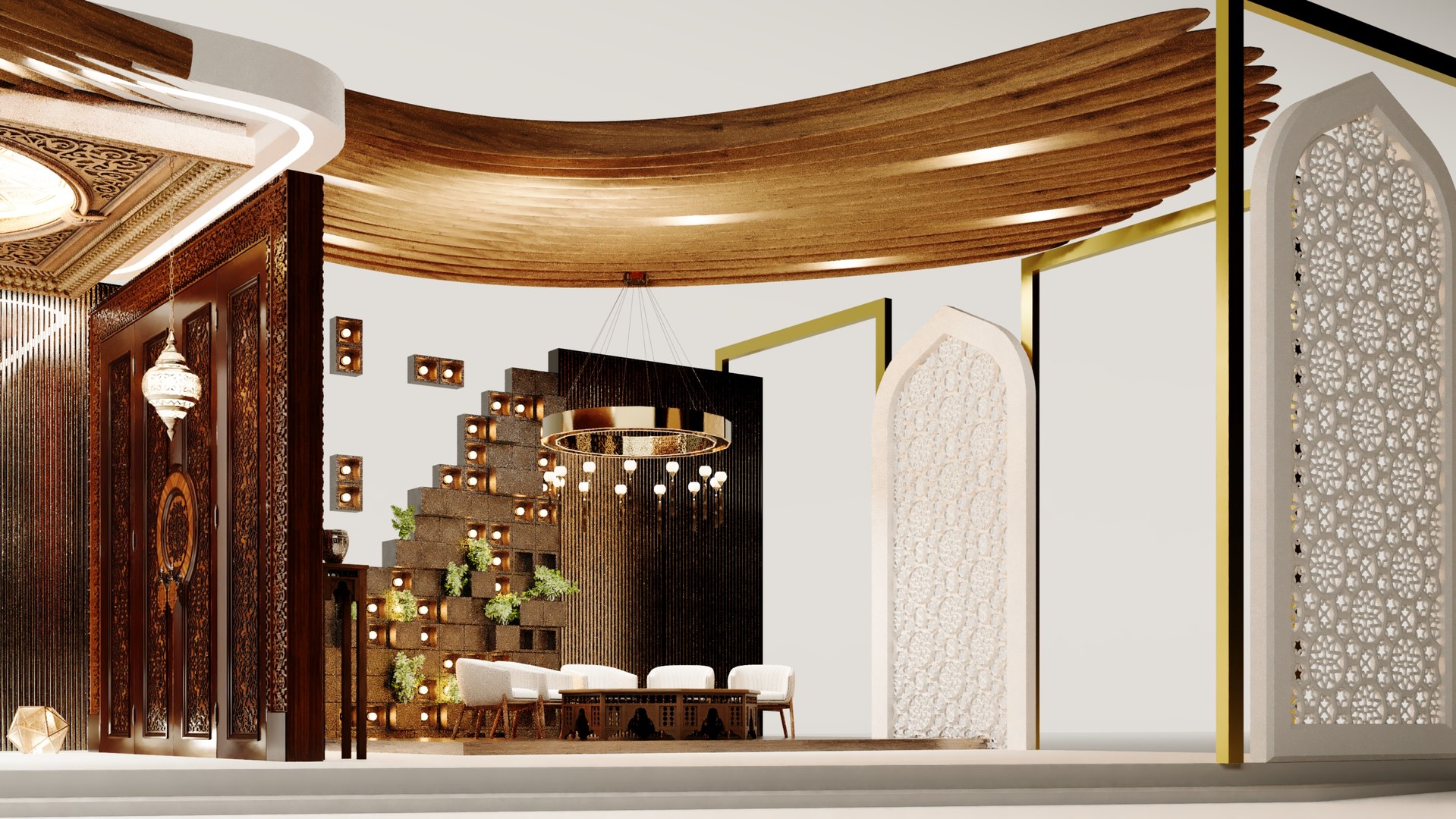 Islamic Hajj And Umrah Booth 3D Model - TurboSquid 2254032