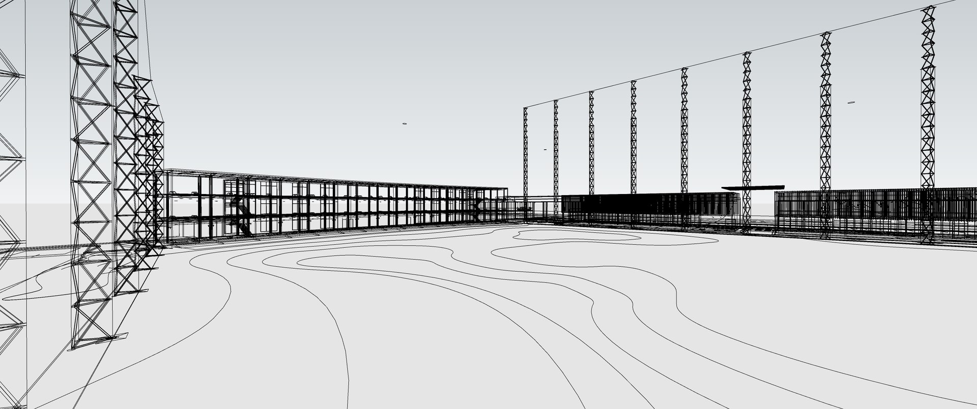 Driving range golf 3D model - TurboSquid 2077967