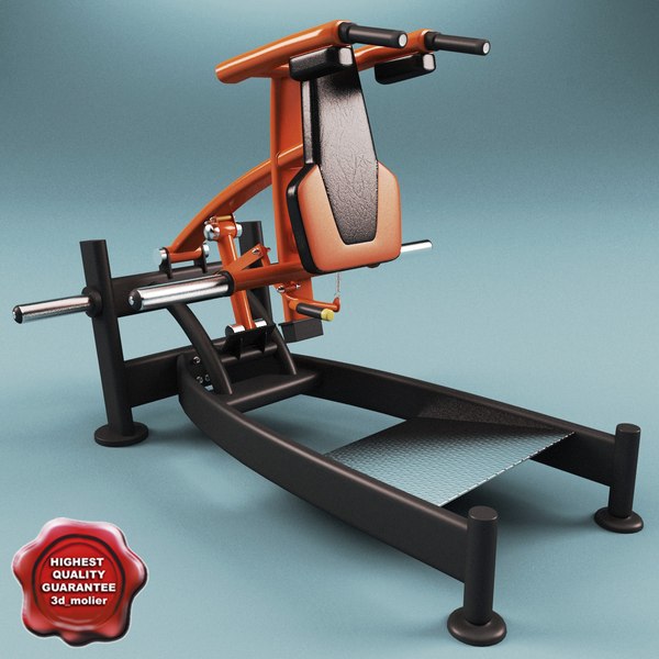 Leg Squat Machine 3D Models for Download | TurboSquid
