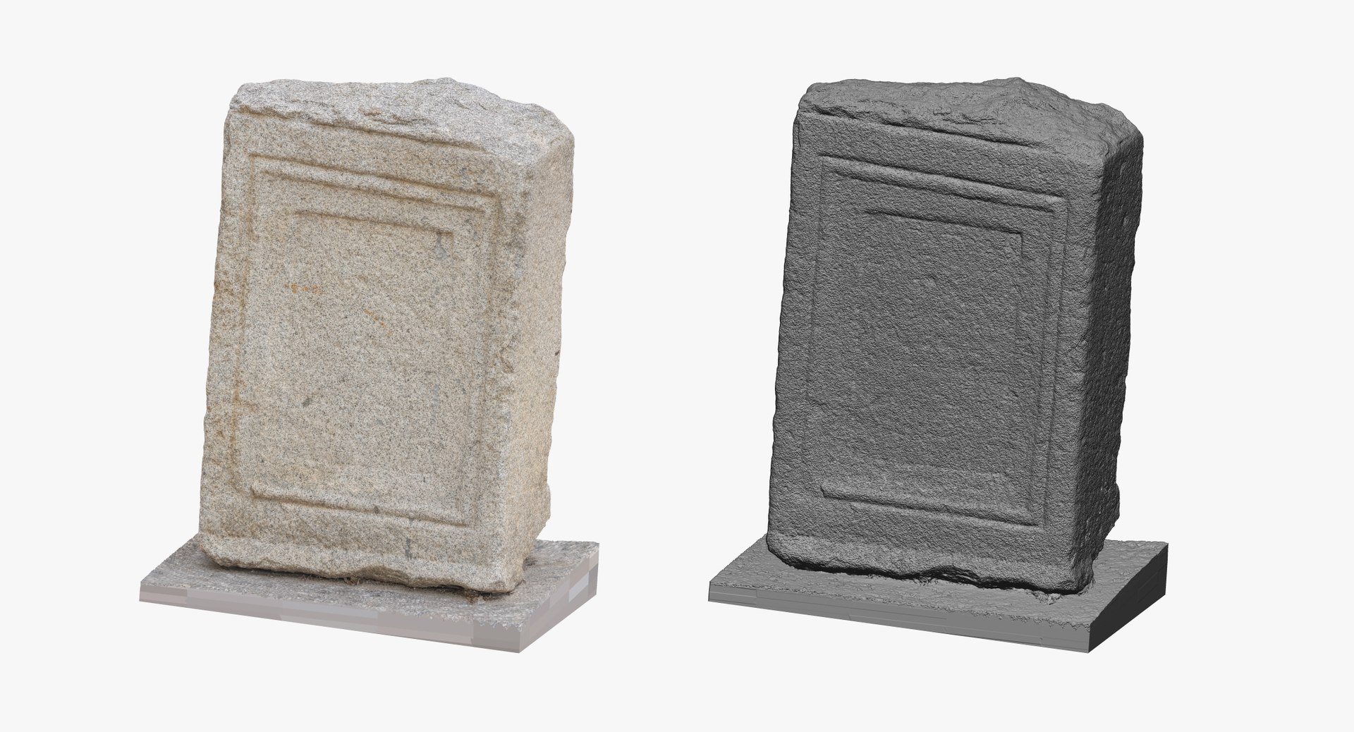 3D Medieval Stone Block Piece Model - TurboSquid 1538954