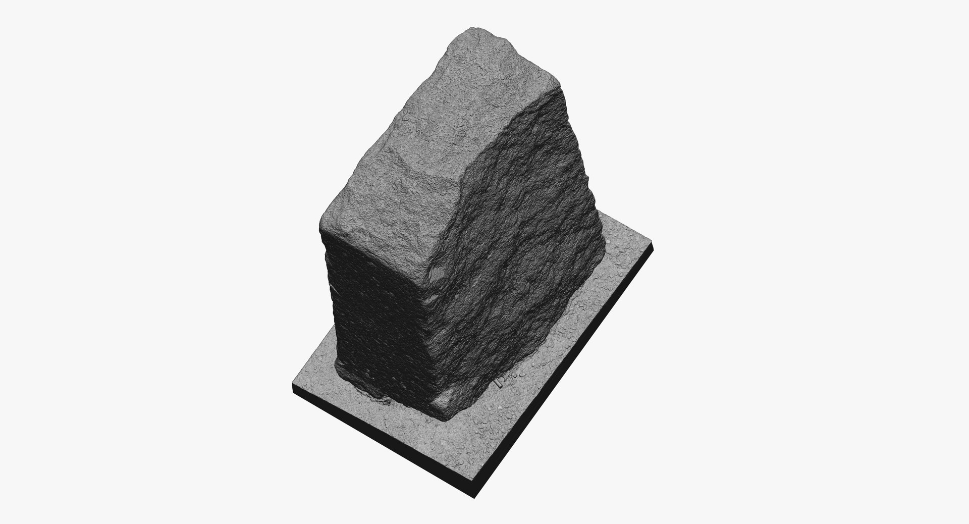 3D Medieval Stone Block Piece Model - TurboSquid 1538954