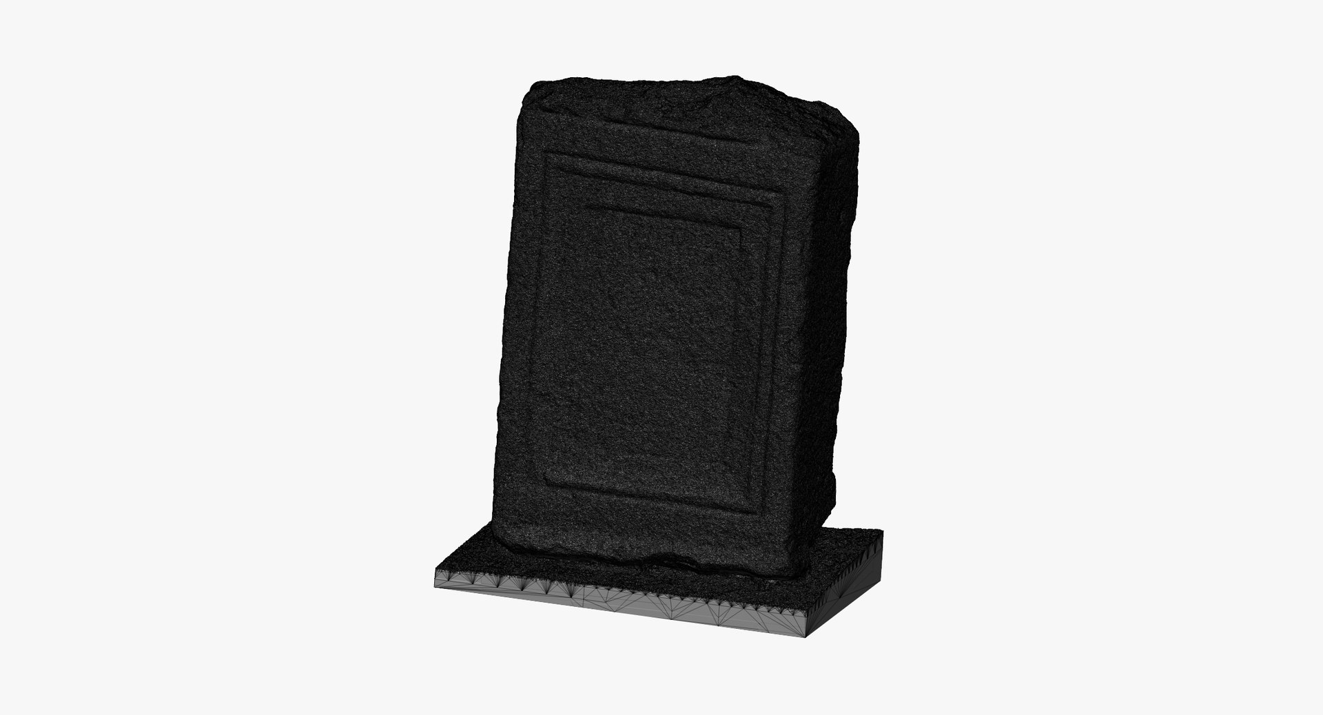 3D Medieval Stone Block Piece Model - TurboSquid 1538954