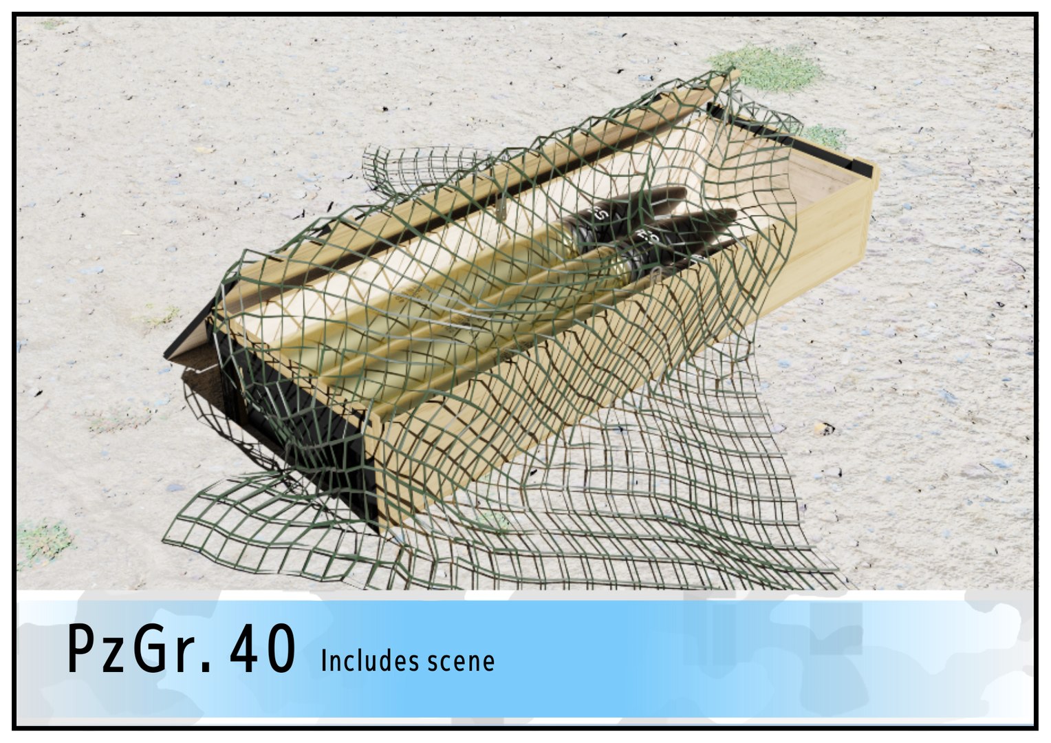 3D German 8 Cm Pzgr Model - TurboSquid 1560961