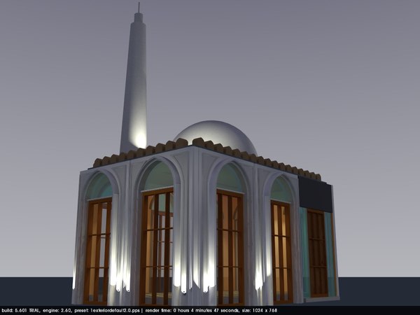 Mosque SketchUp Models for Download | TurboSquid