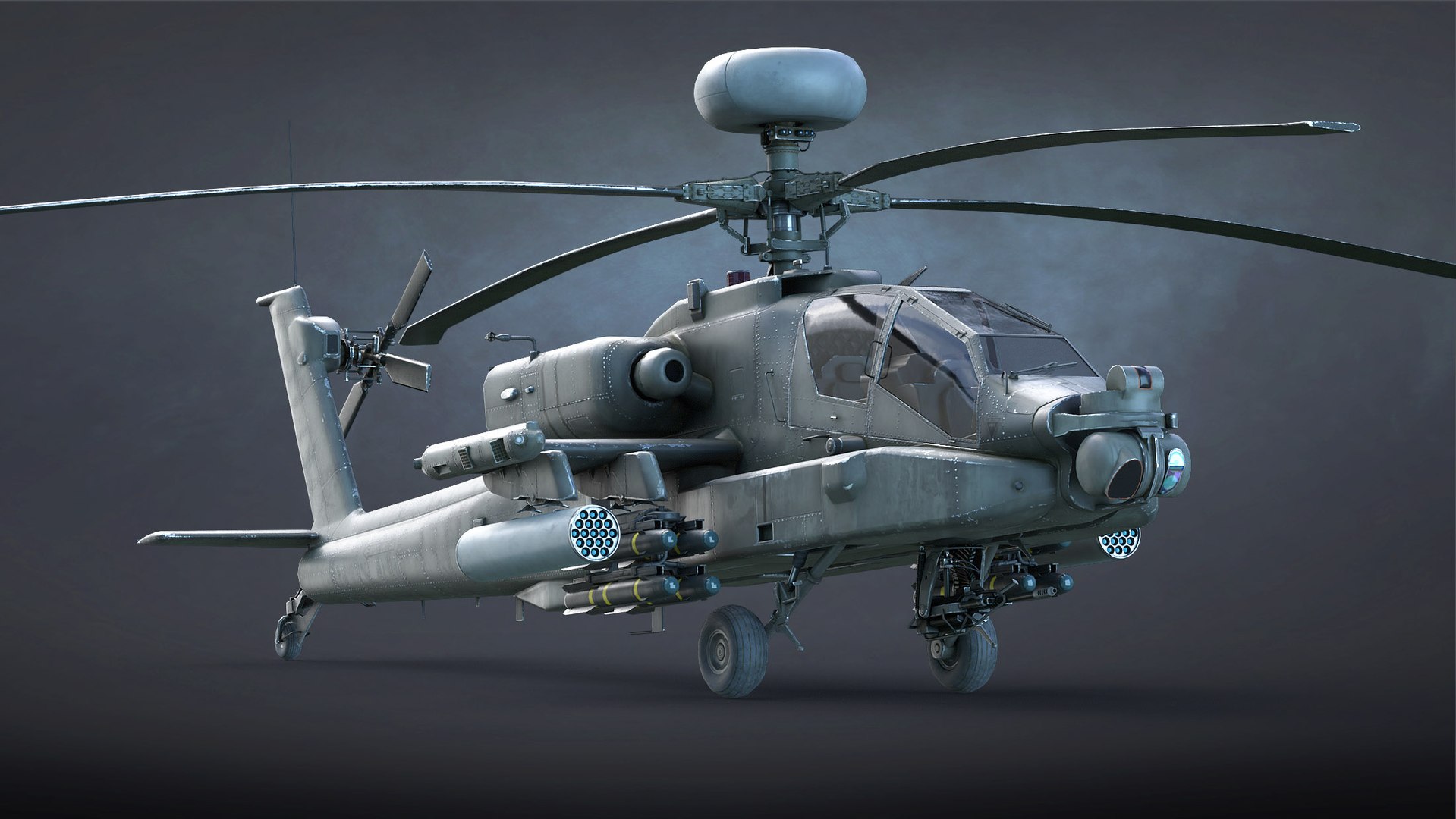 3D AH-64 Apache - TurboSquid 2044114