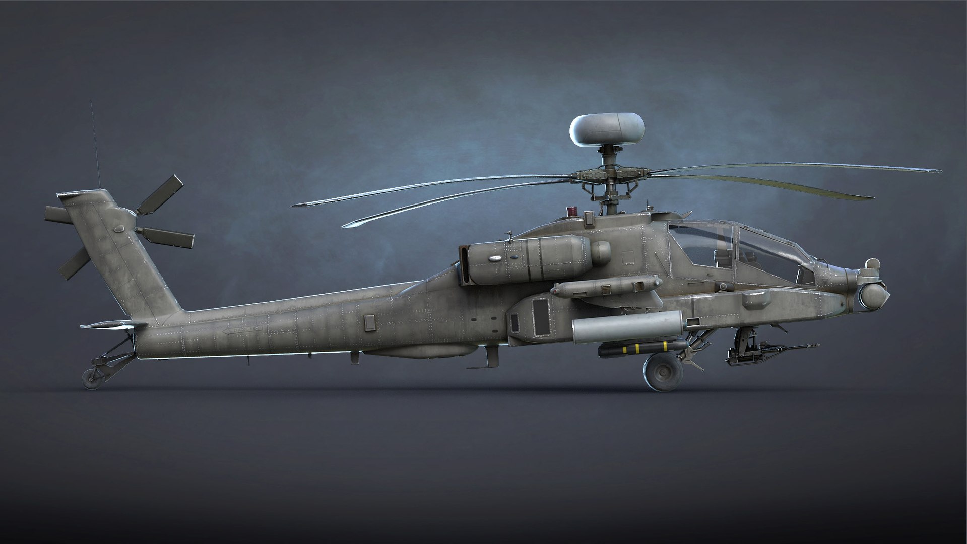 3D AH-64 Apache - TurboSquid 2044114
