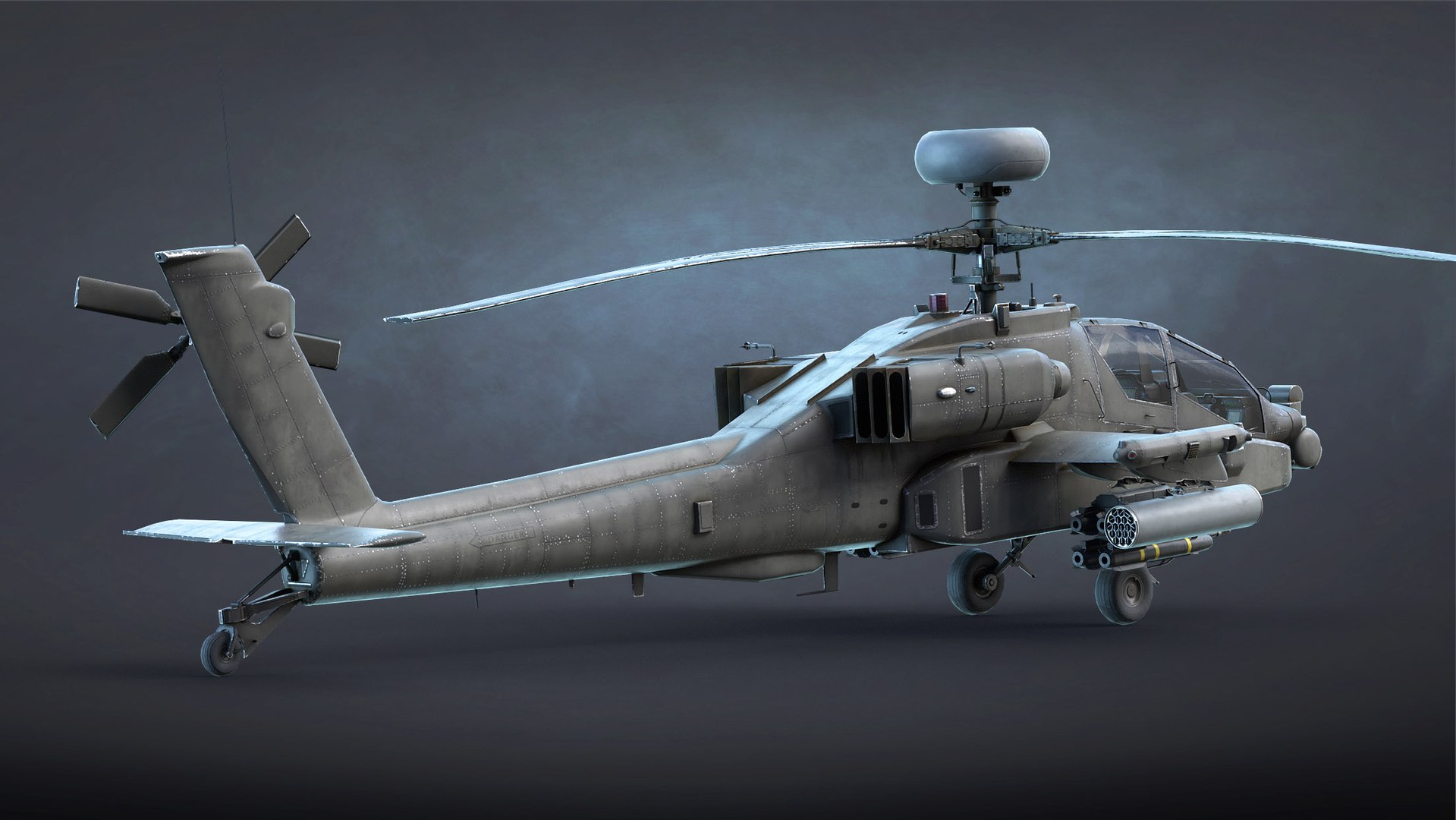 3D AH-64 Apache - TurboSquid 2044114