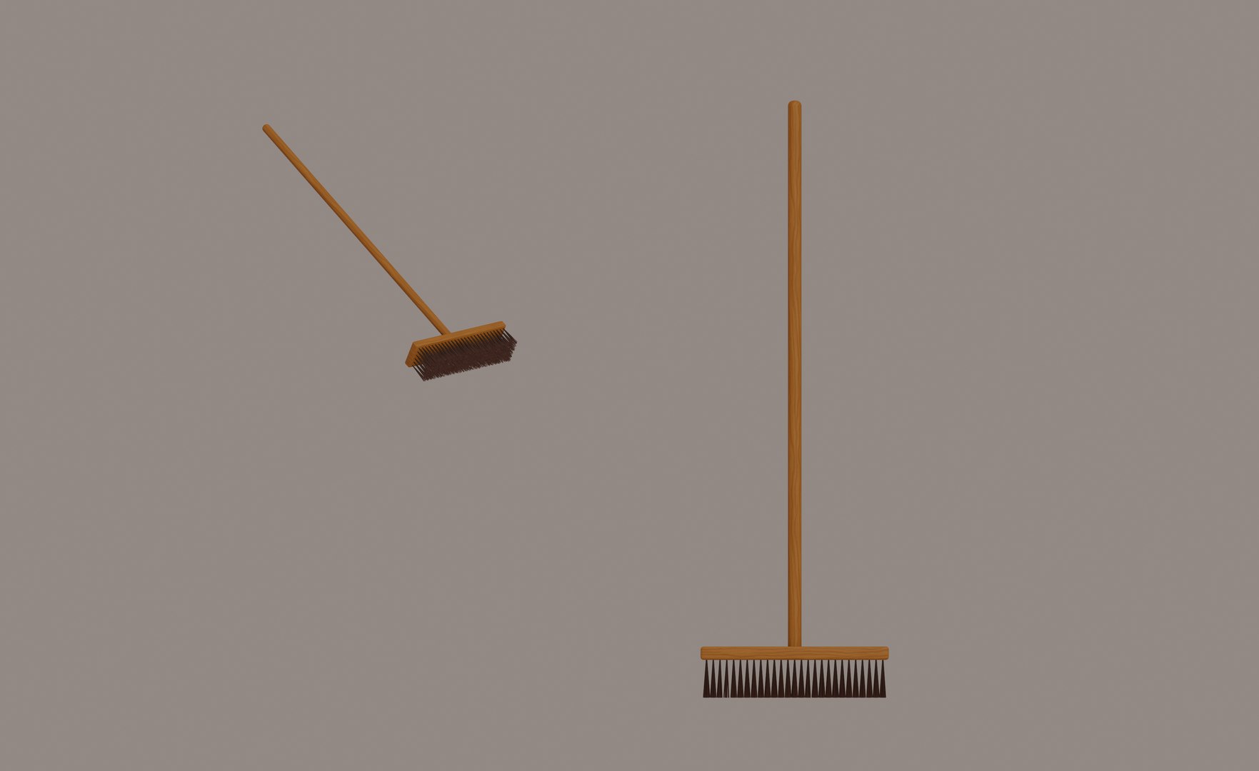 Outdoor Broom 3D Model - TurboSquid 2058274