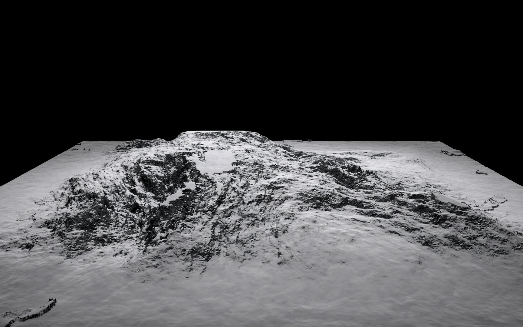 3d Model Mountain Realist Montagnes