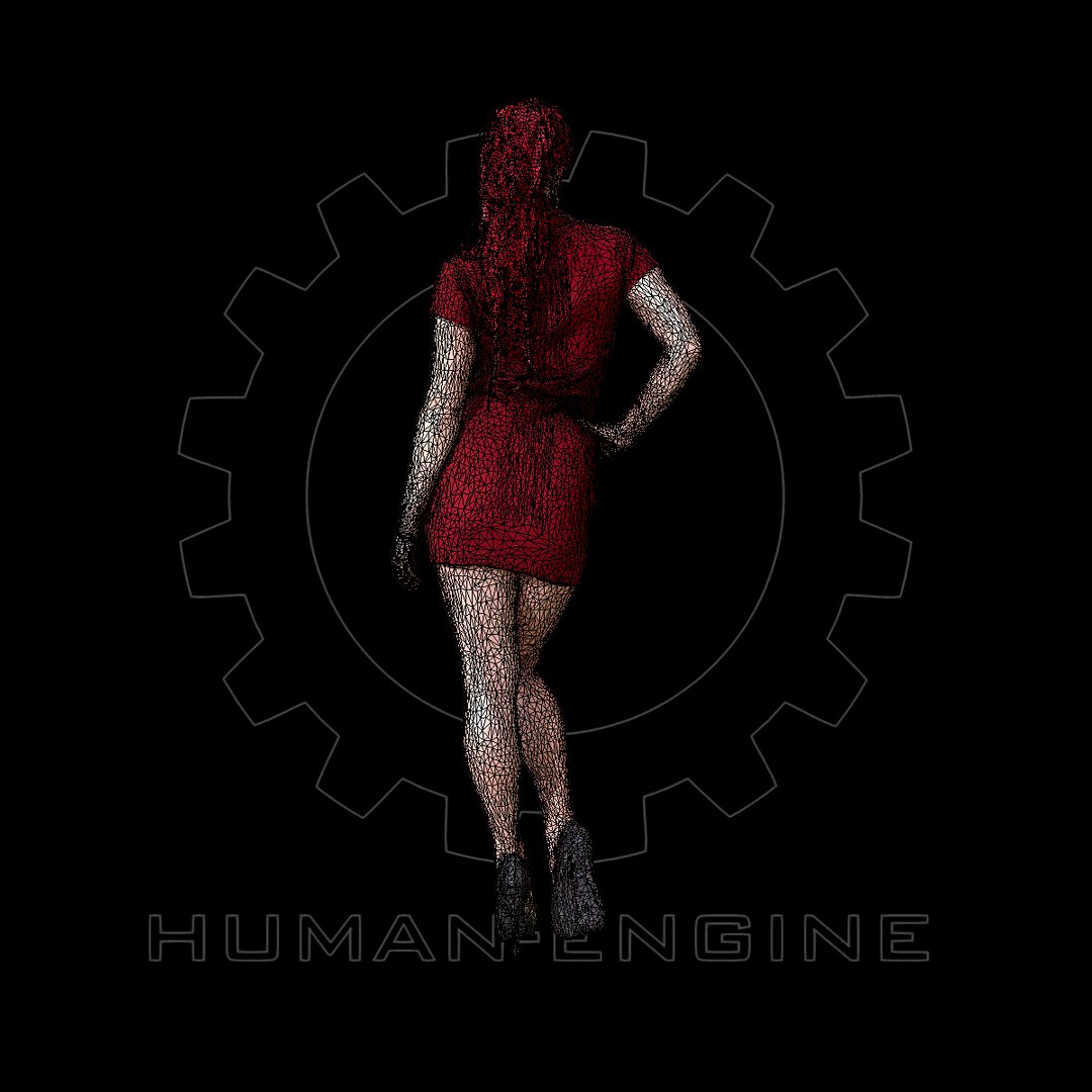 3d Female Scan - Sonya Model