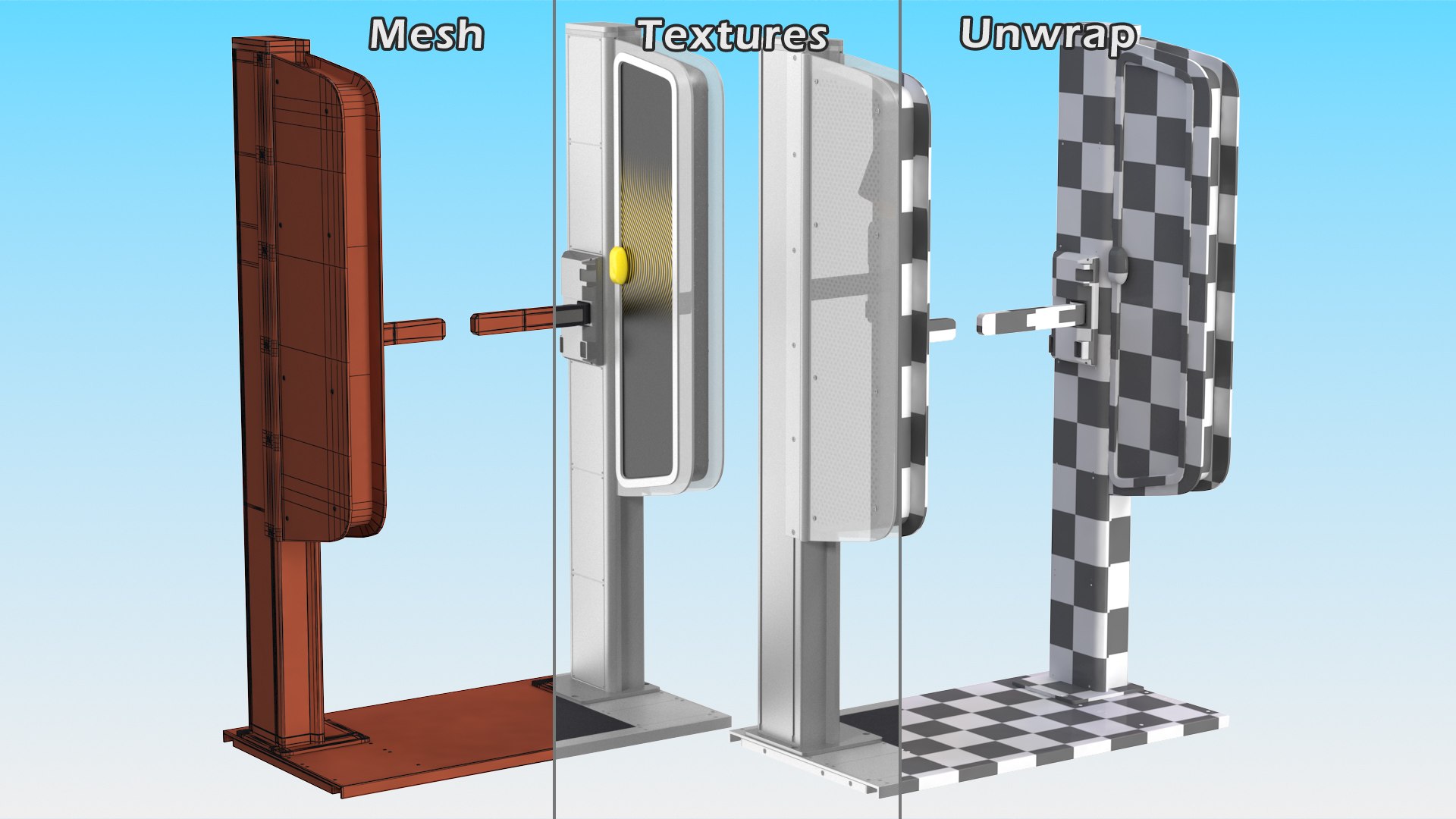 3D Smart Gate Flap - TurboSquid 1771823