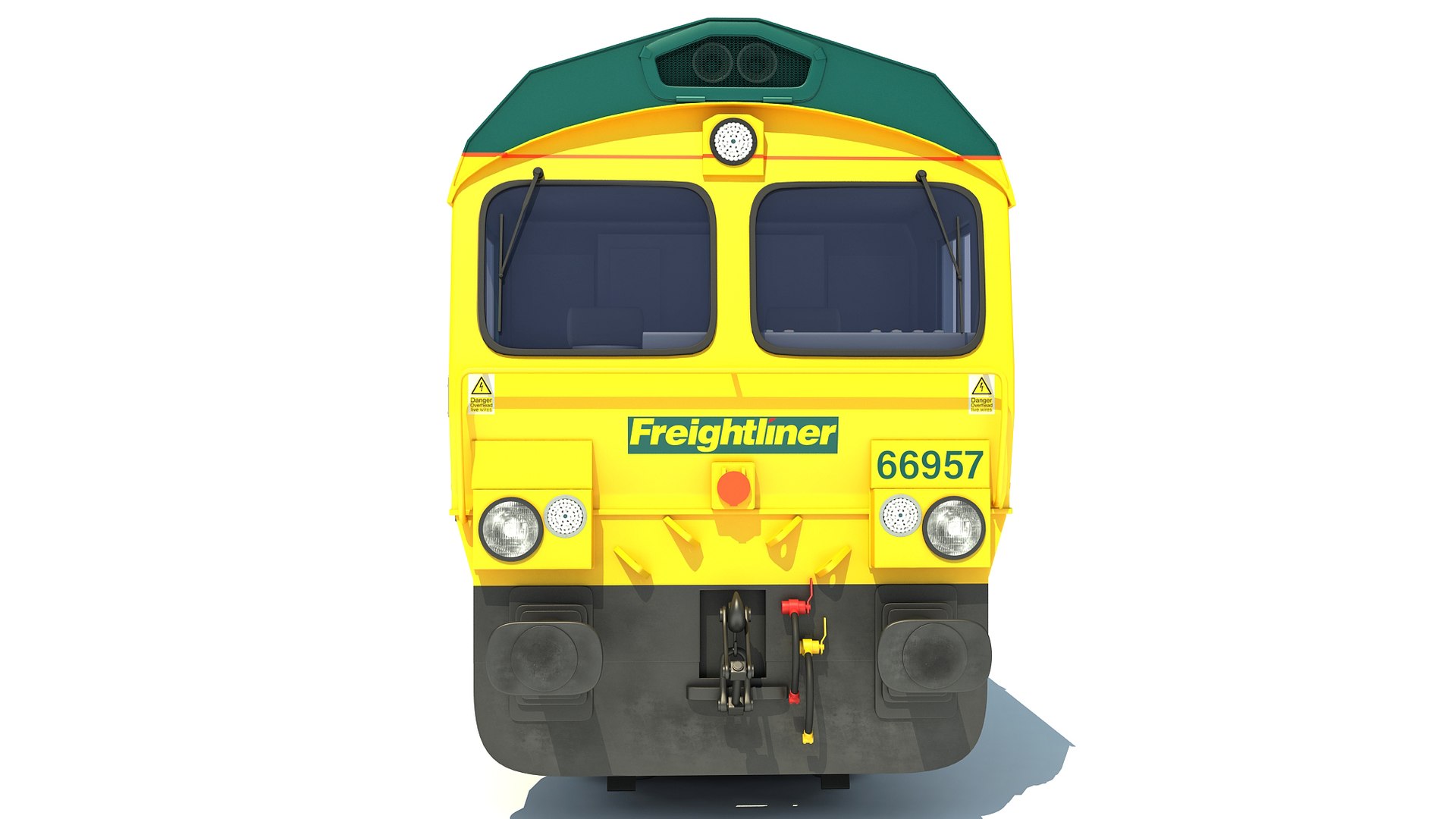 British Rail Class 66 Model - TurboSquid 1620620