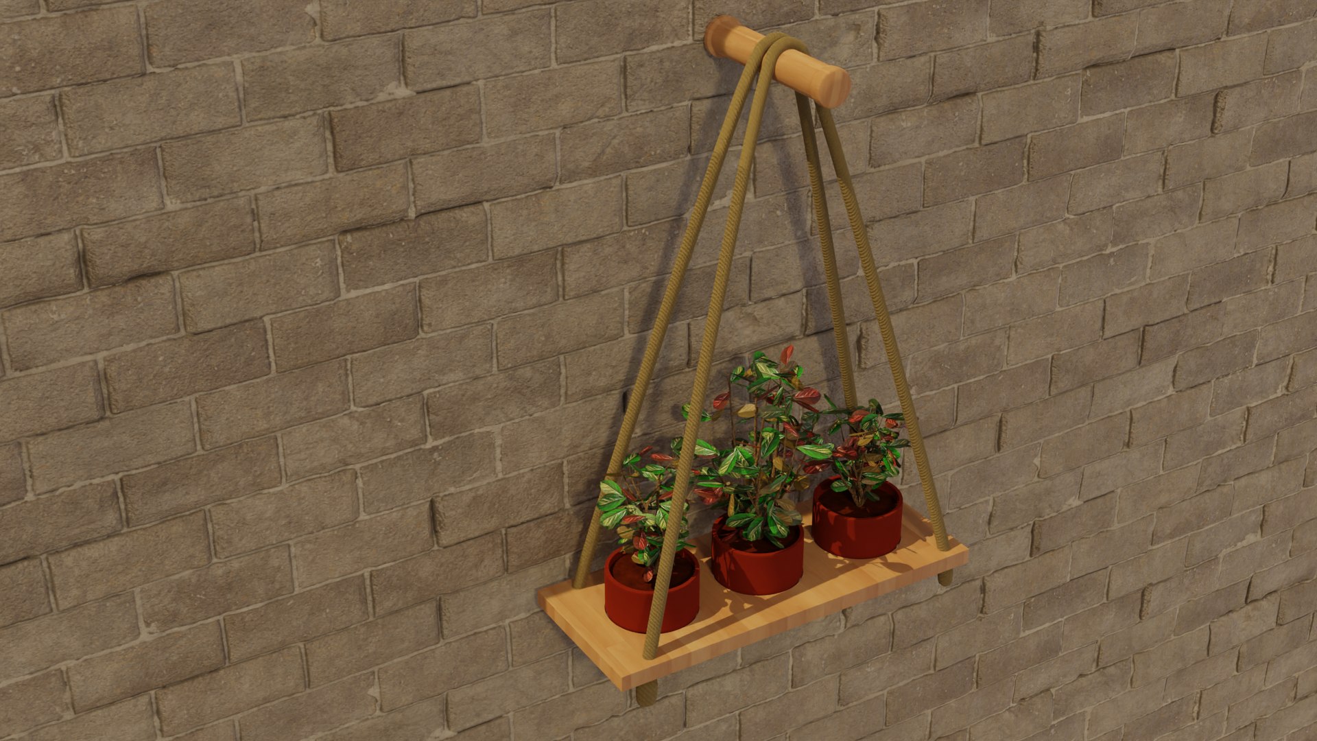 3D Model Hanger Plant Pot - TurboSquid 1729571