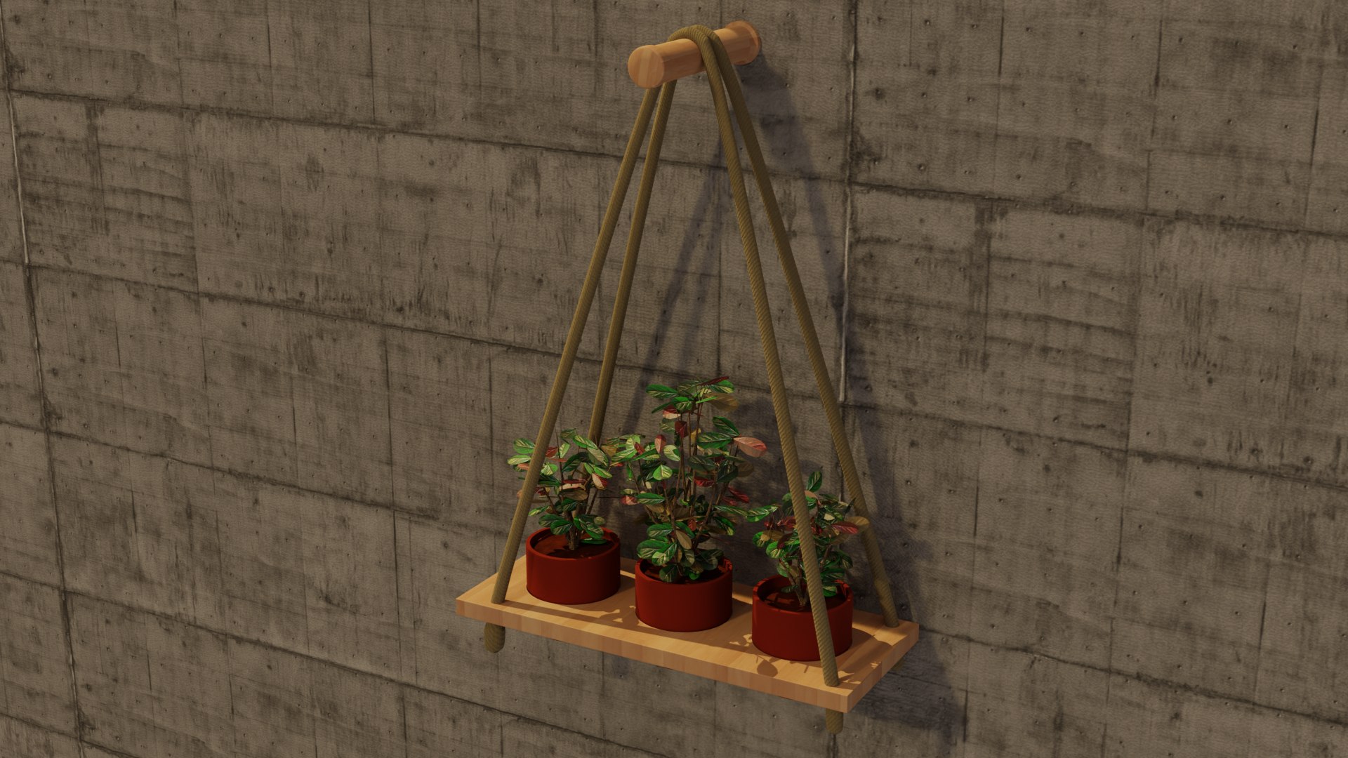 3D Model Hanger Plant Pot - TurboSquid 1729571
