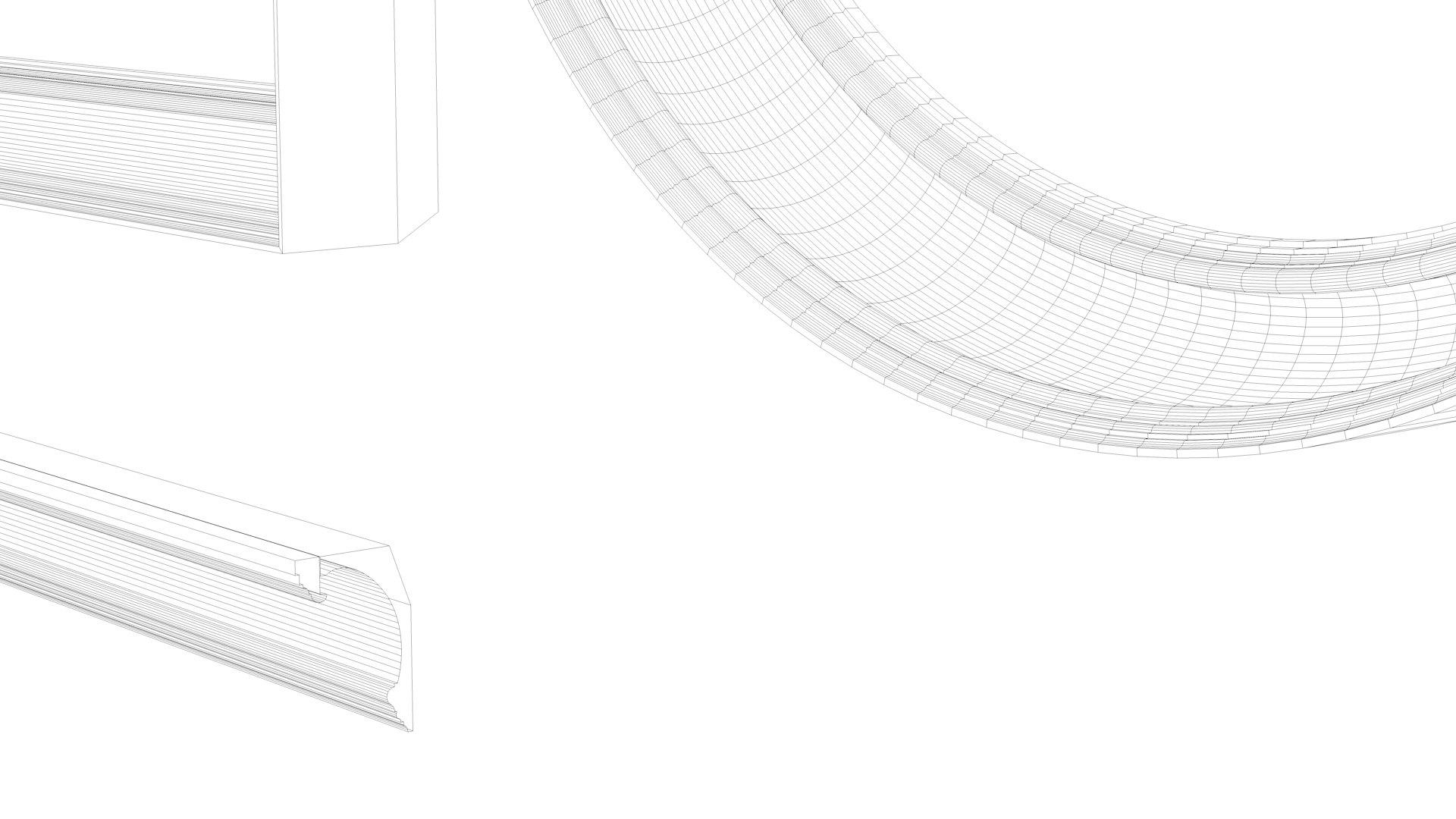 3D Smooth Cornice Sr22 - TurboSquid 2357983