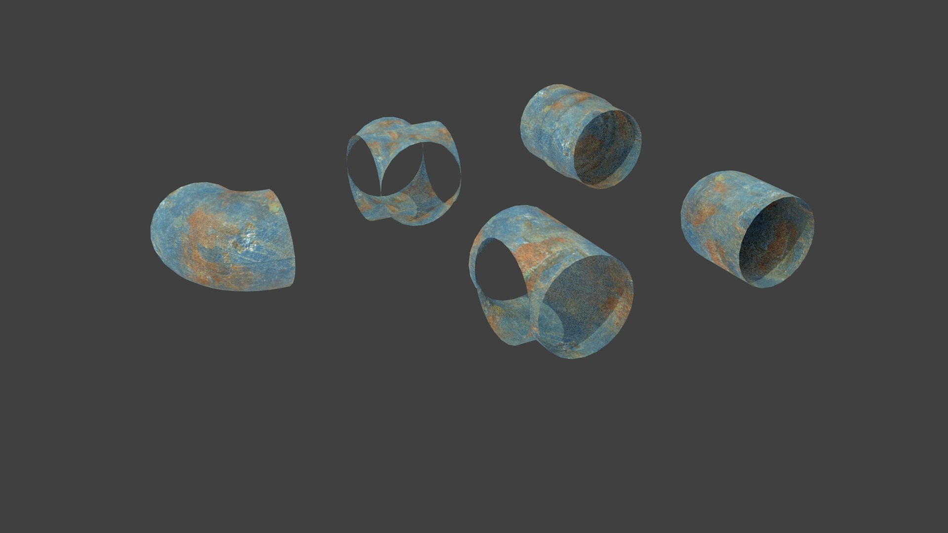 Free Pipe Kit 3d Model