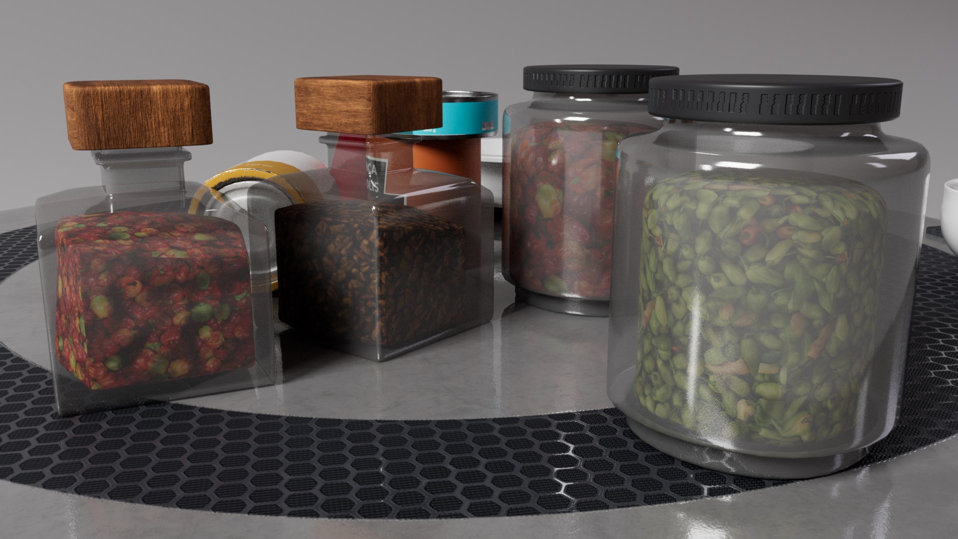 Kitchenware Pantry Essentials Bundle 3D - TurboSquid 2343547