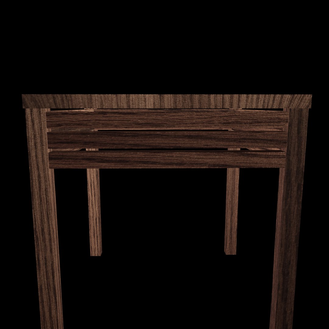 3d model table stand