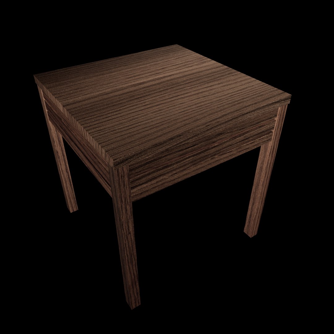 3d model table stand