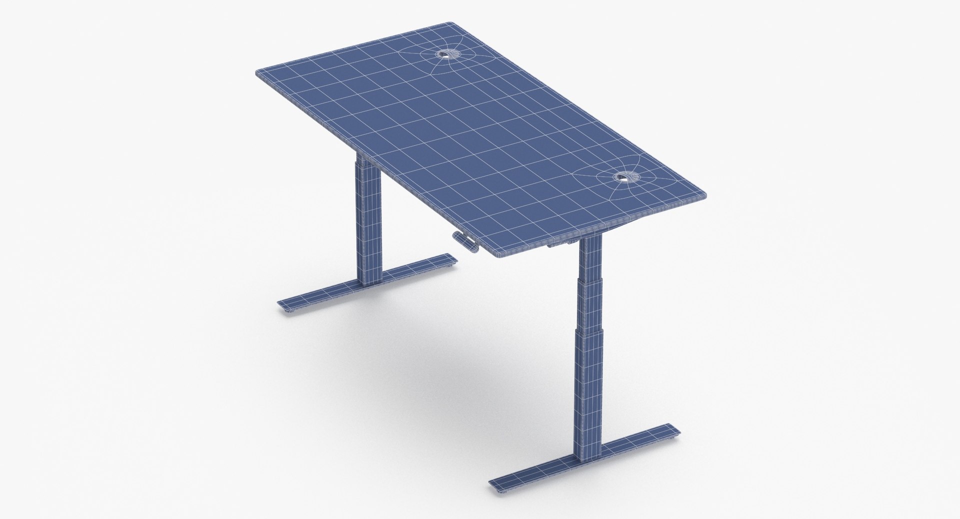 Desks Type 03 3D Model - TurboSquid 2194122