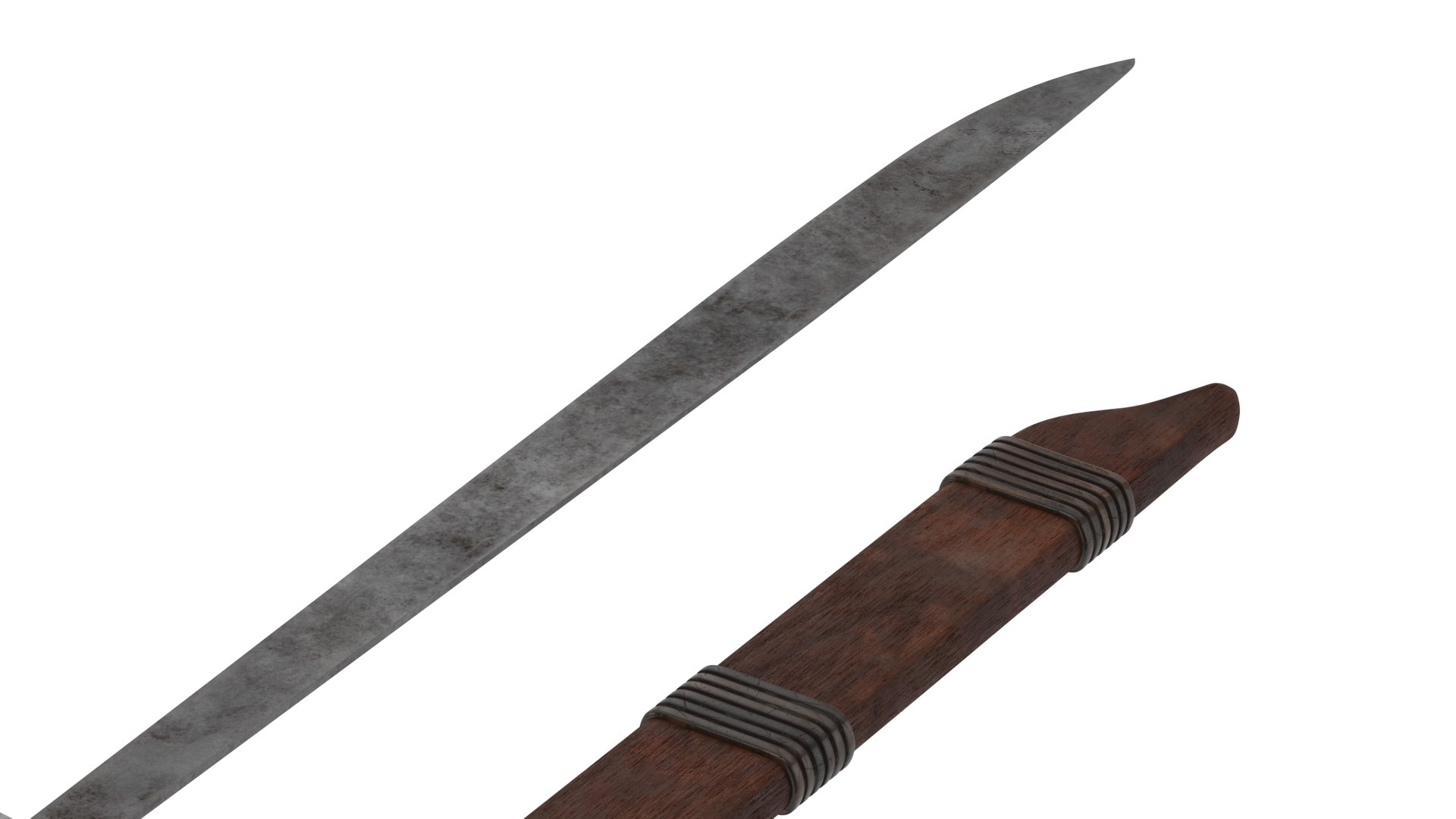 3D Kampilan Sword Model - TurboSquid 1762088