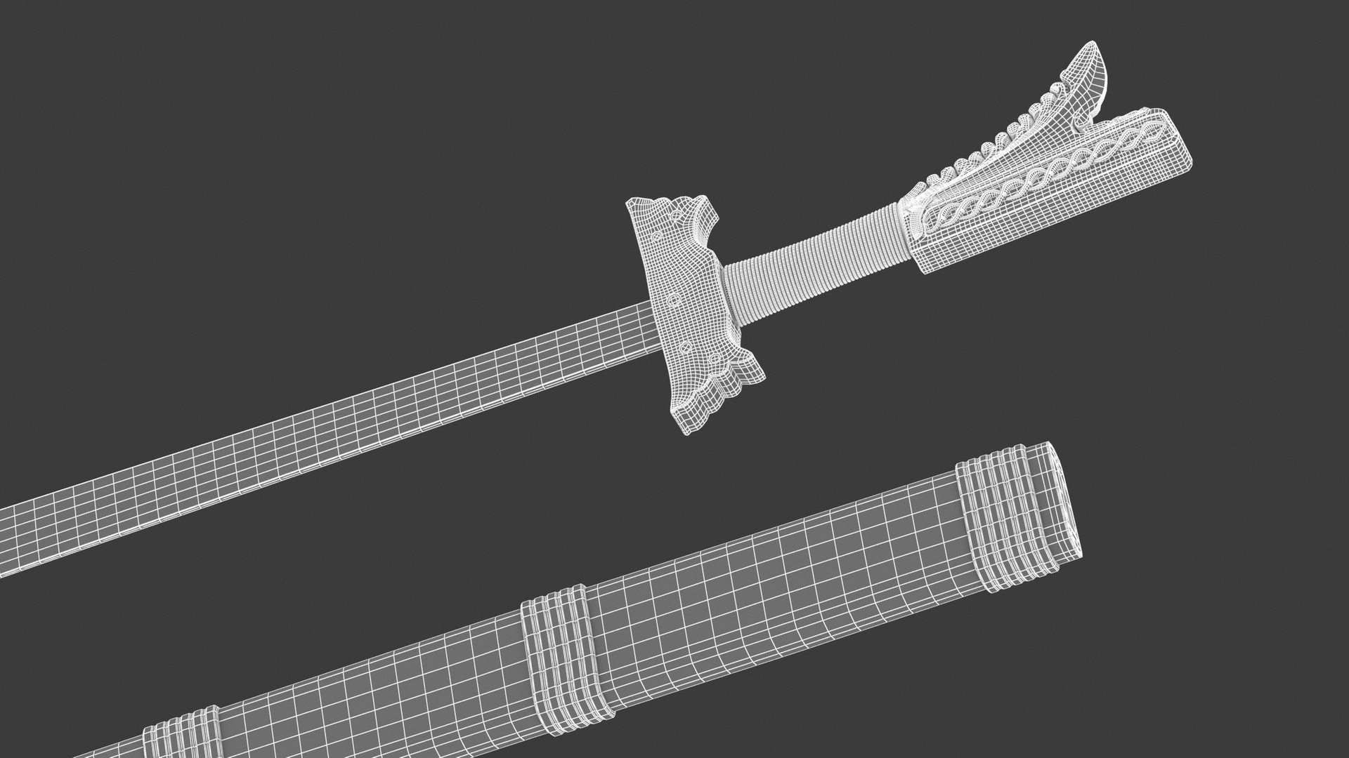 3D Kampilan Sword Model - TurboSquid 1762088
