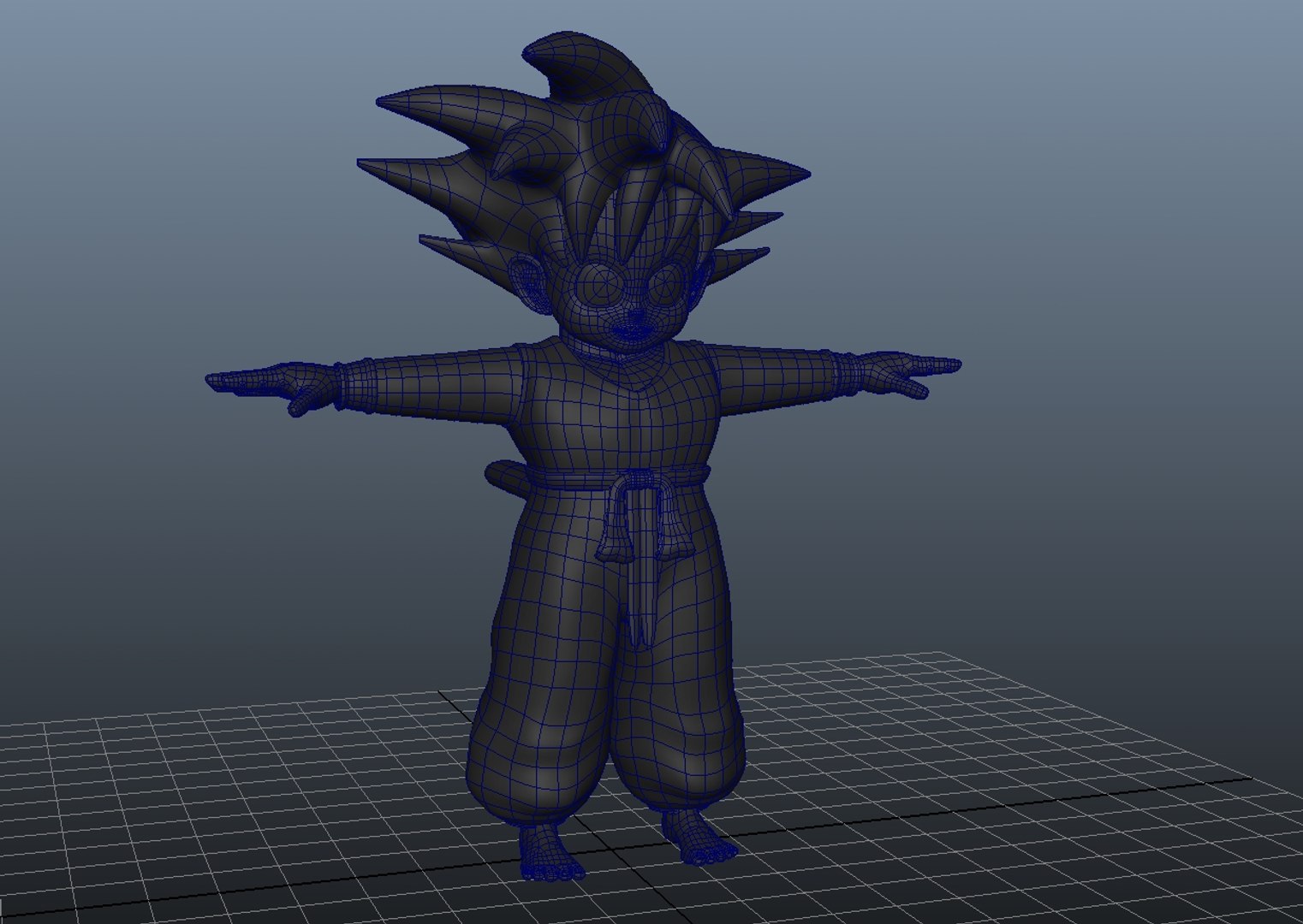 goku 3d model