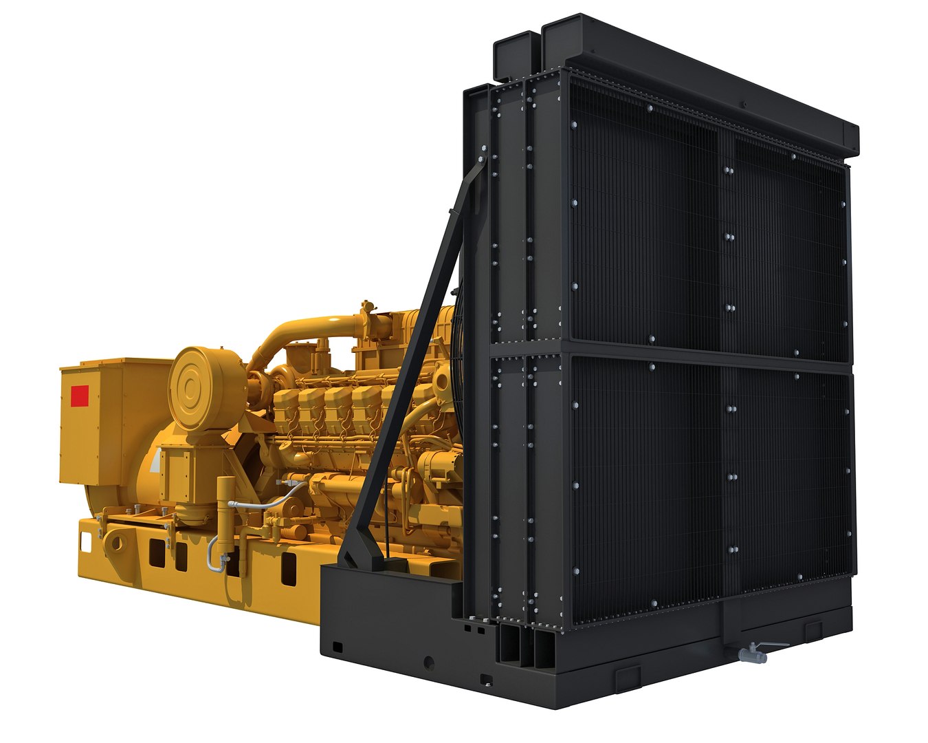 3D Drilling Power Generator Engine Model - TurboSquid 1213614