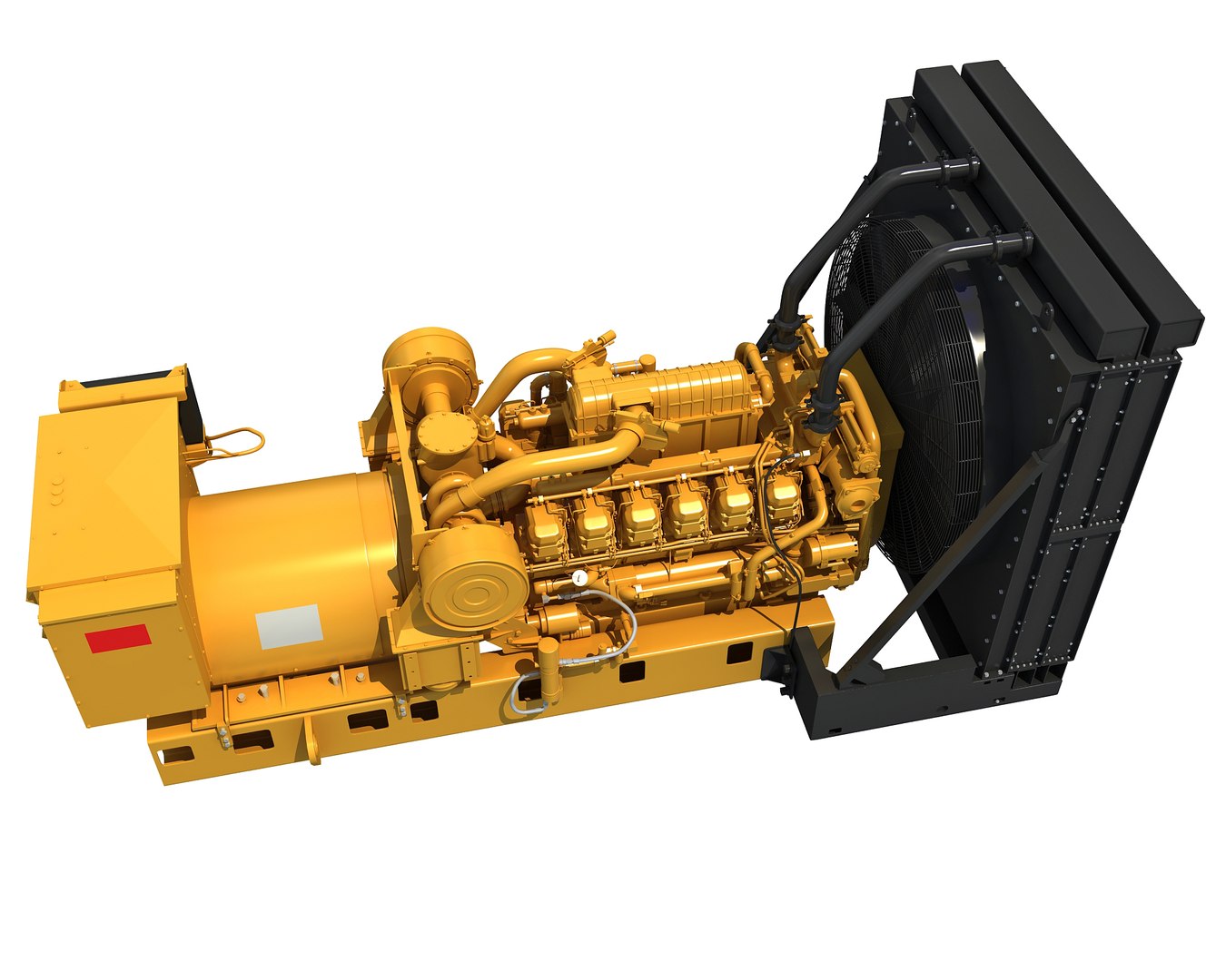 3D Drilling Power Generator Engine Model - TurboSquid 1213614