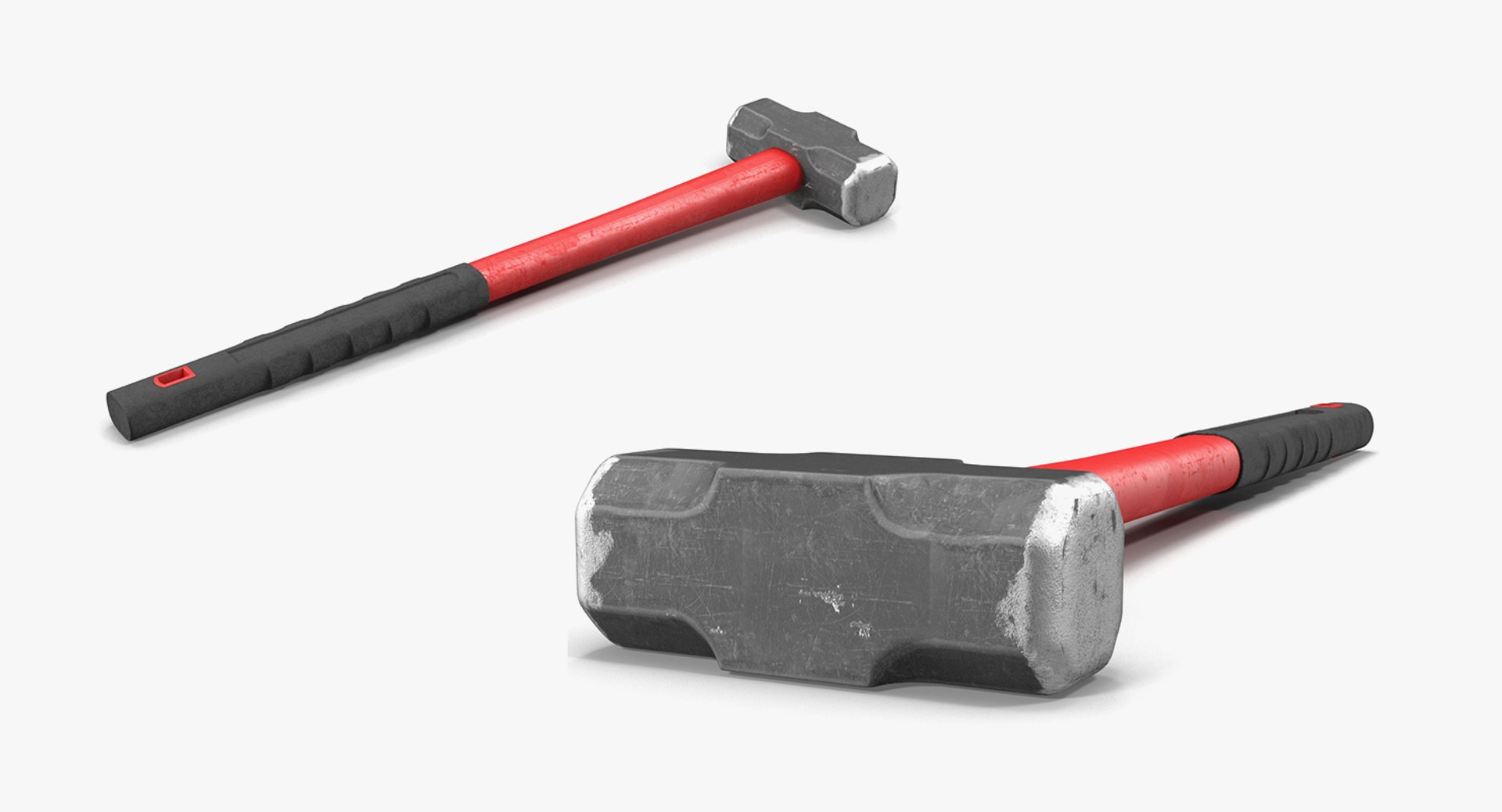 Pickaxe Shovel Hammer 3D Model - TurboSquid 1340189
