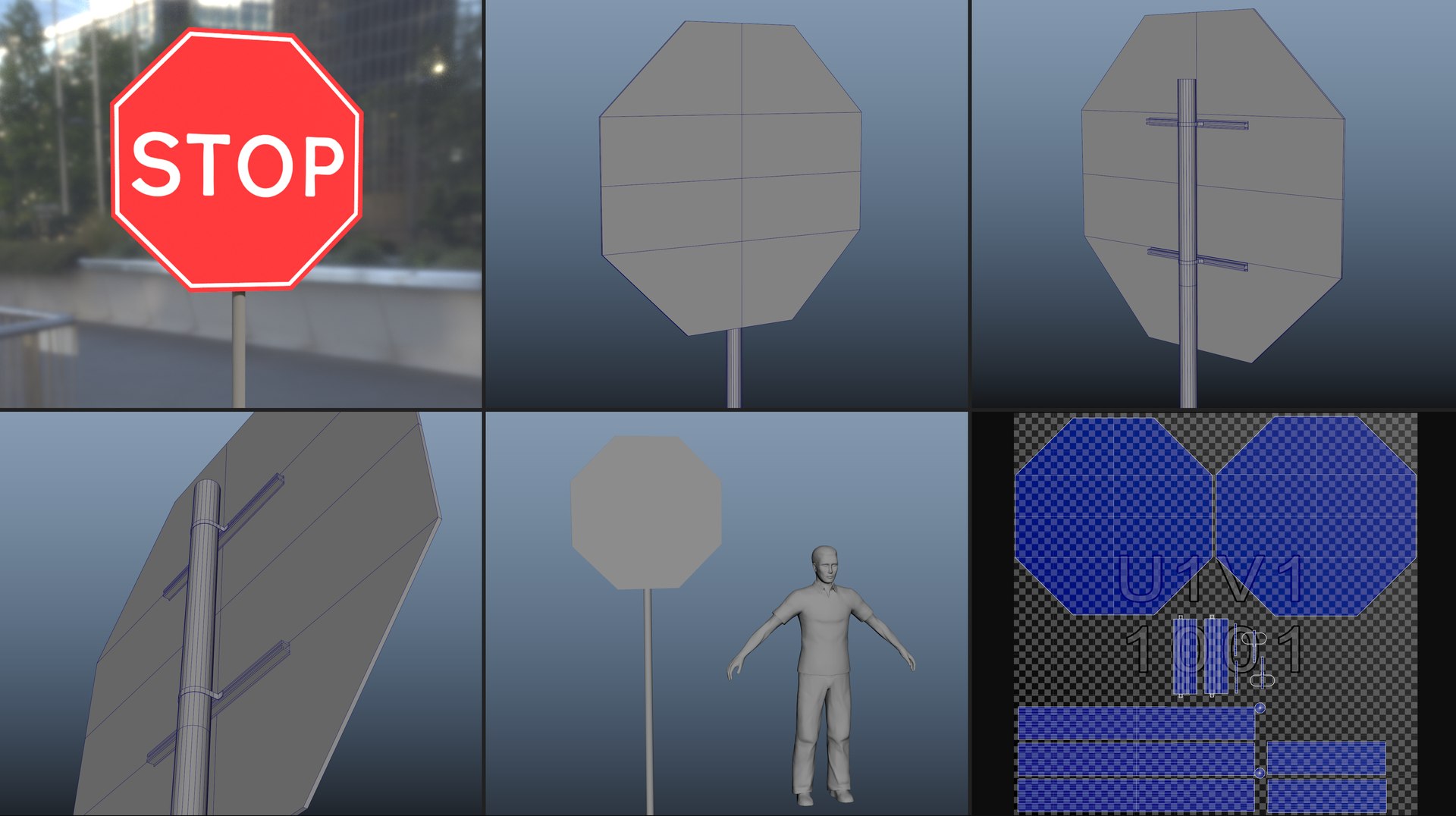 3D Model UK Road Signs Megapack - Game Ready 113 Models - TurboSquid ...