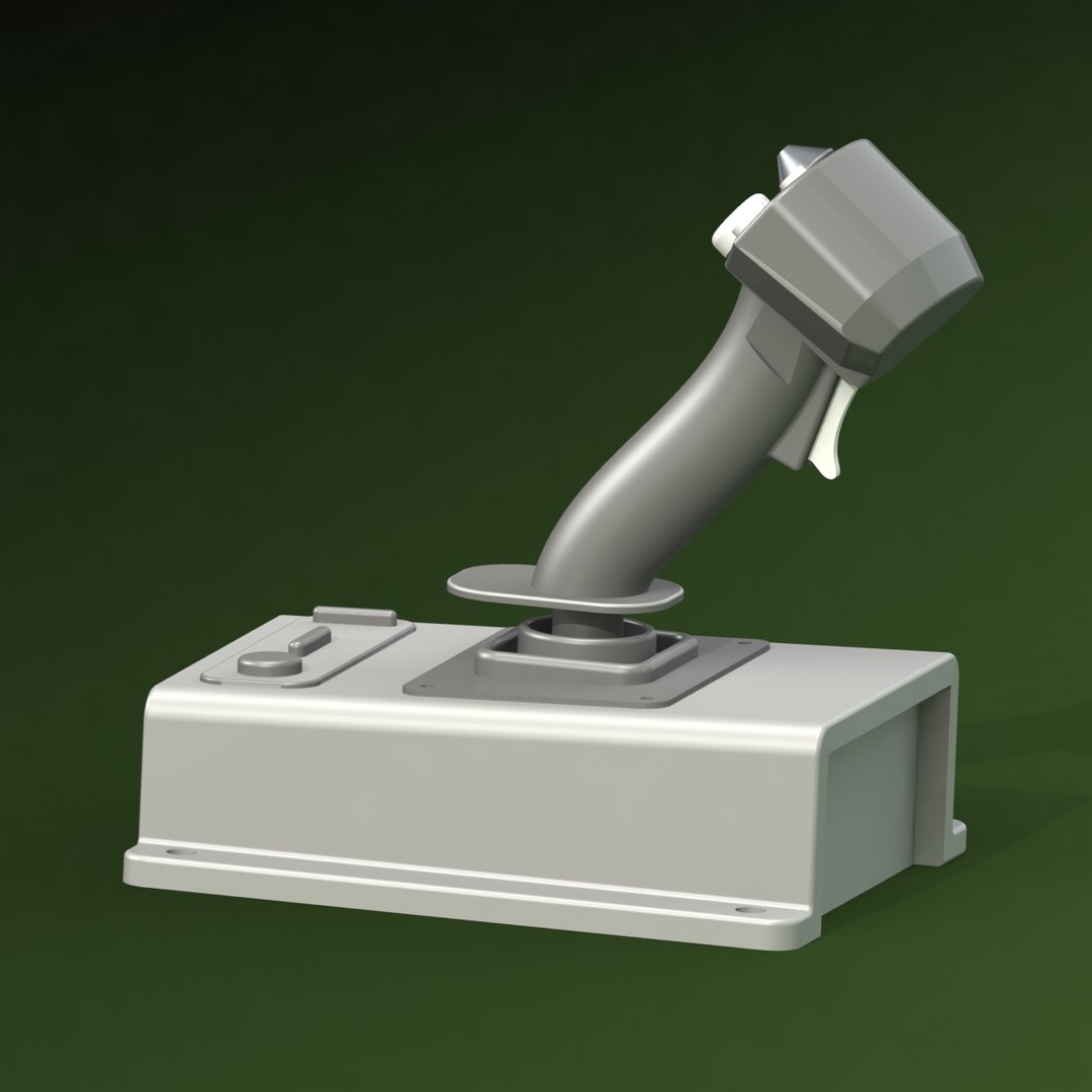 Joystick Side-stick 3d Model