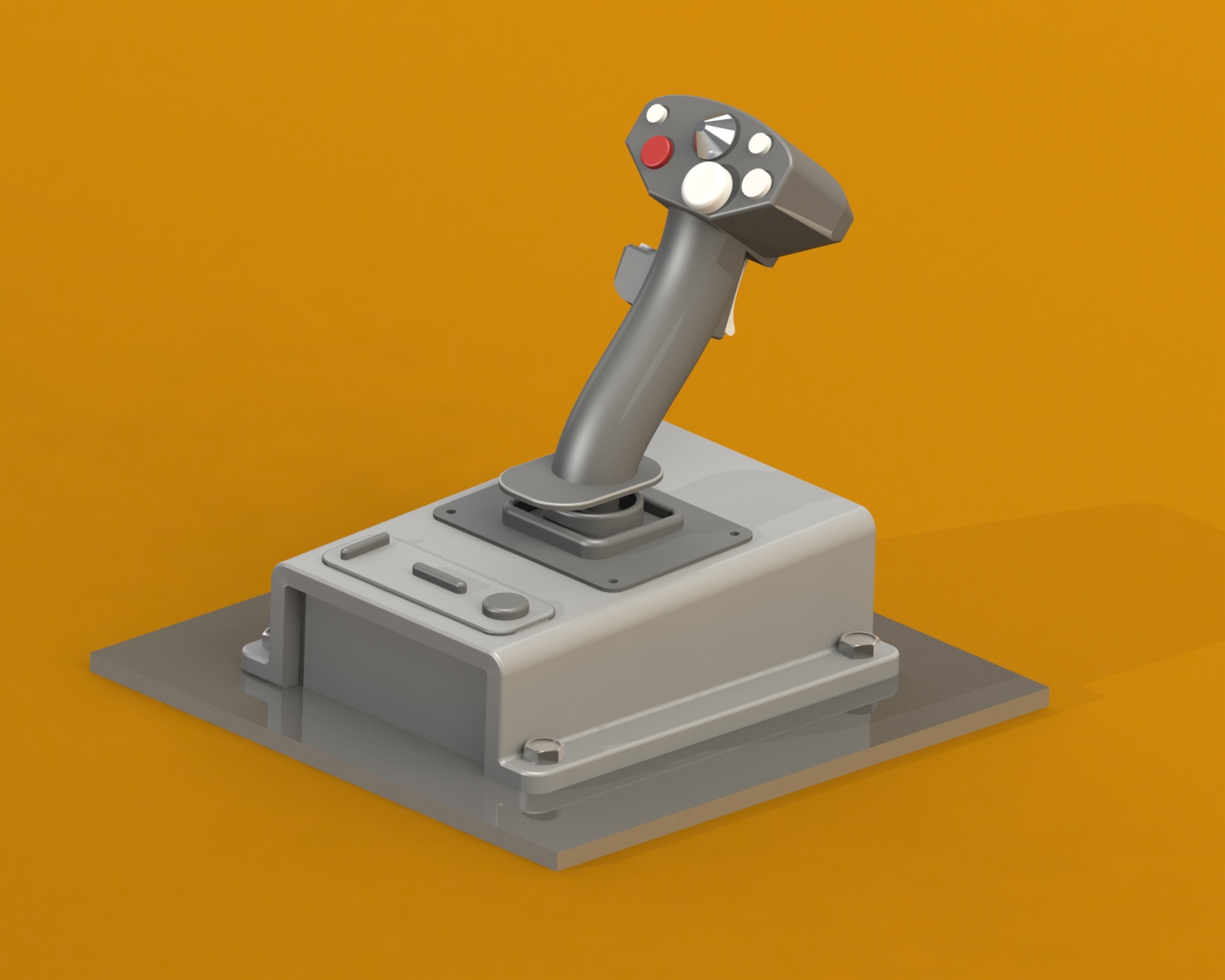 joystick side-stick 3d model