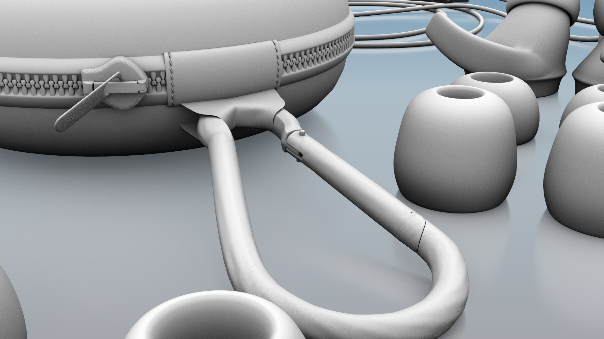 Headset Box Charger 3D Model - TurboSquid 1654330