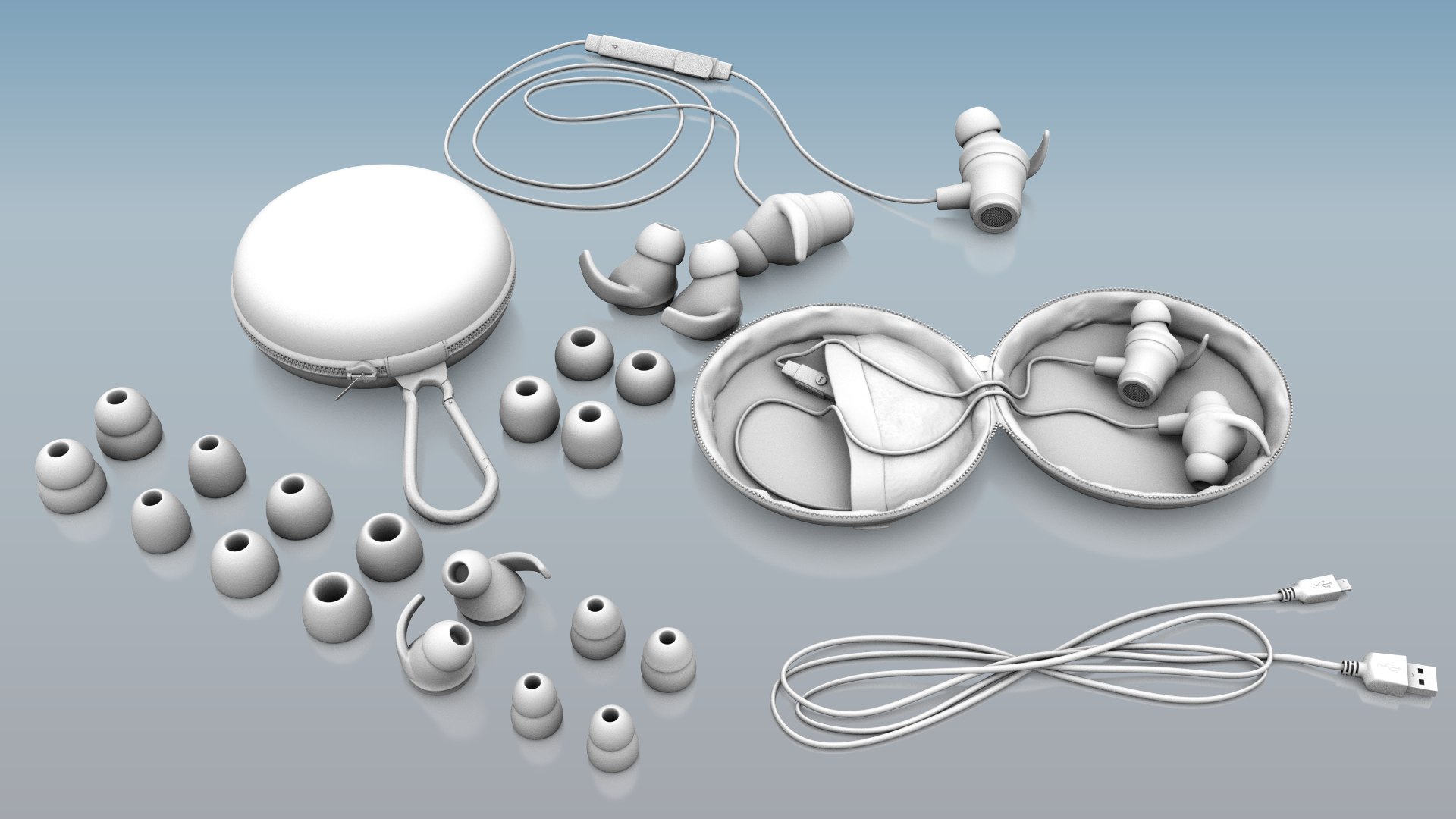 Headset Box Charger 3D Model - TurboSquid 1654330