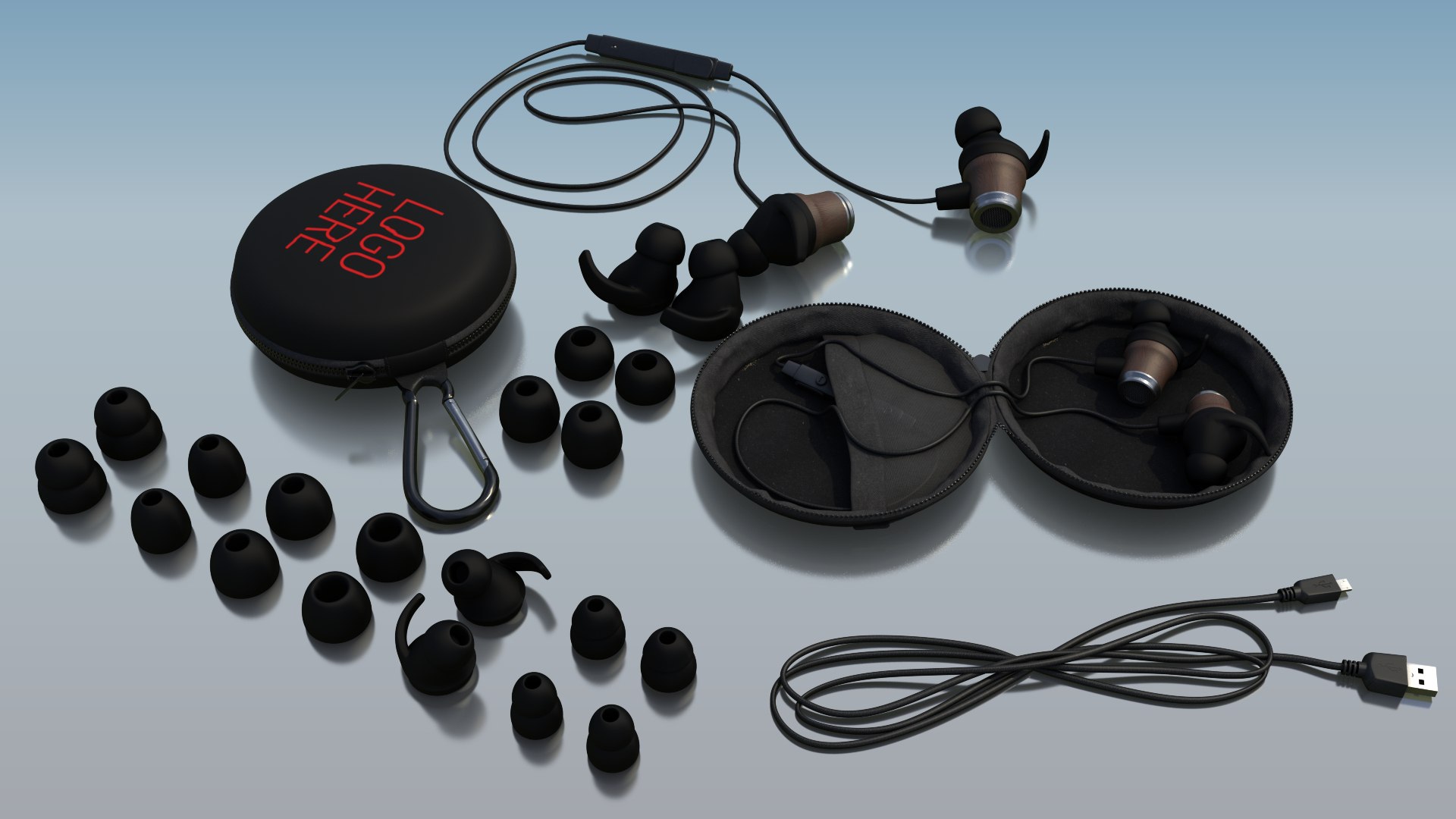 Headset Box Charger 3D Model - TurboSquid 1654330