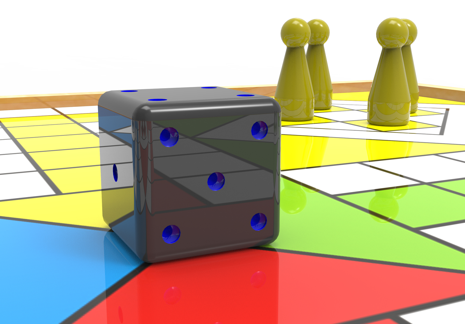 3D model Ludo Game - TurboSquid 1721425