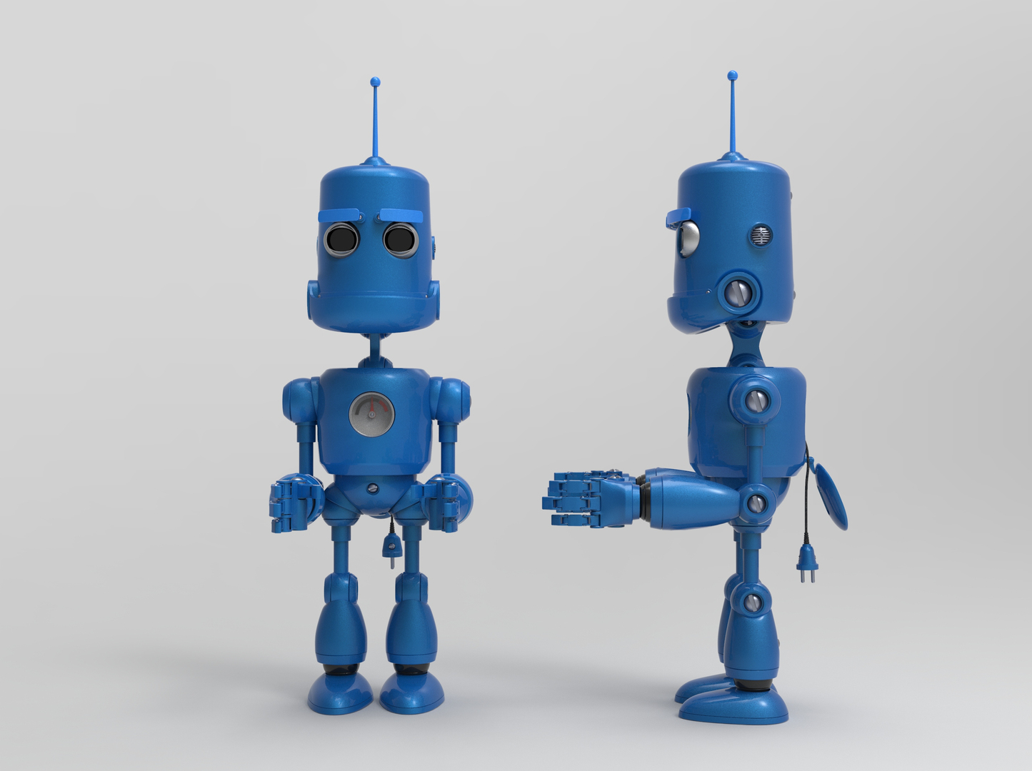 Cartoon robot 3D model - TurboSquid 1458315